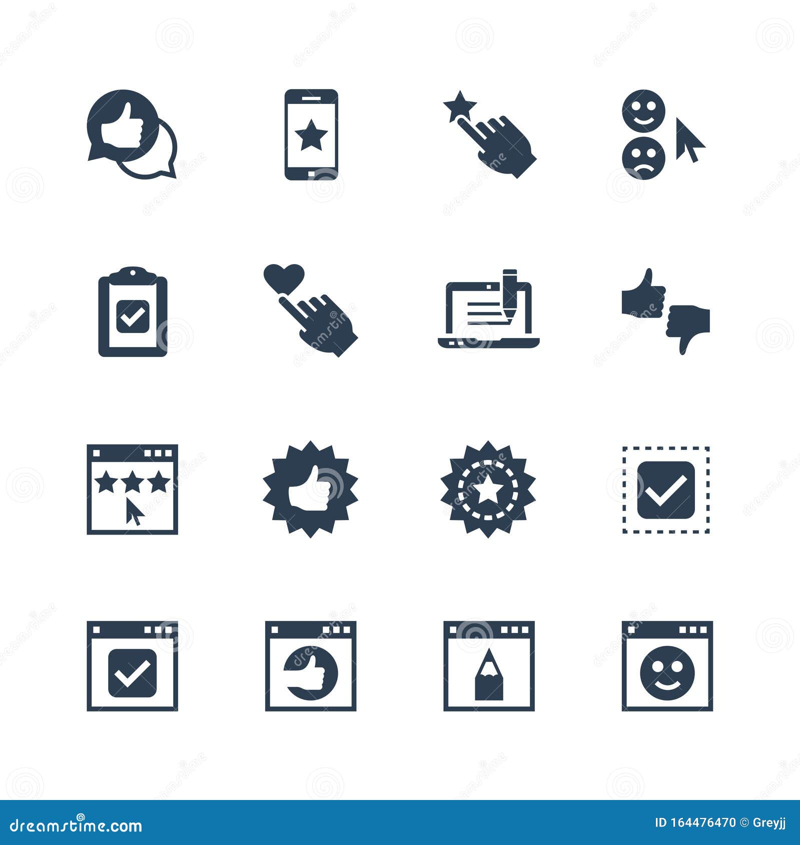 Customer Testimonials, Feedback And User Experience Icons In Isometric ...