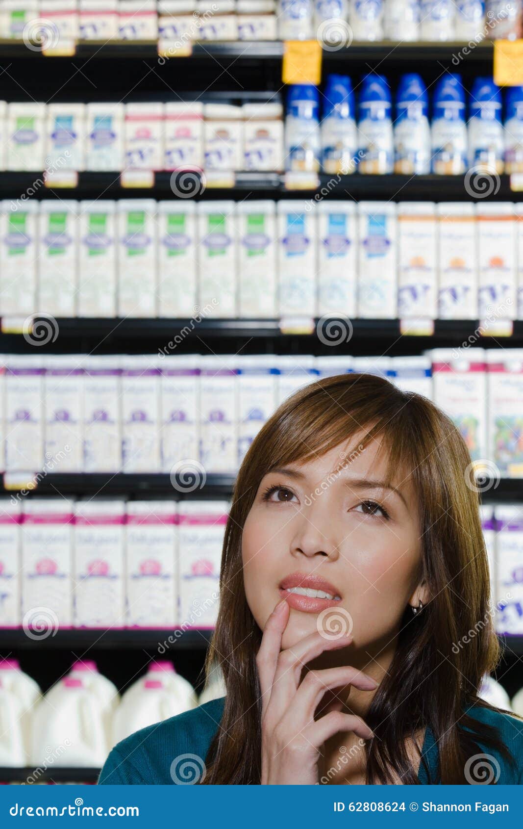 Customer thinking stock photo. Image of looking, graceful - 62808624