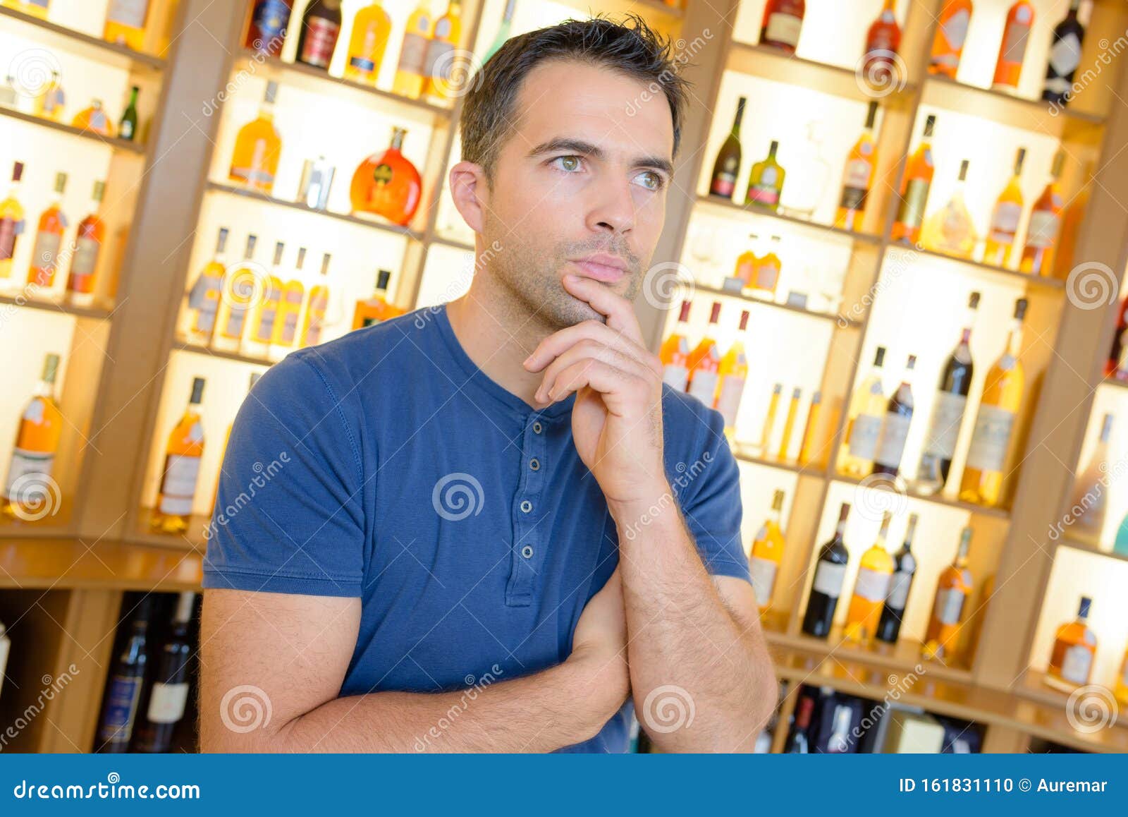 Customer Thinking on Expanding Stock Photo - Image of thought ...