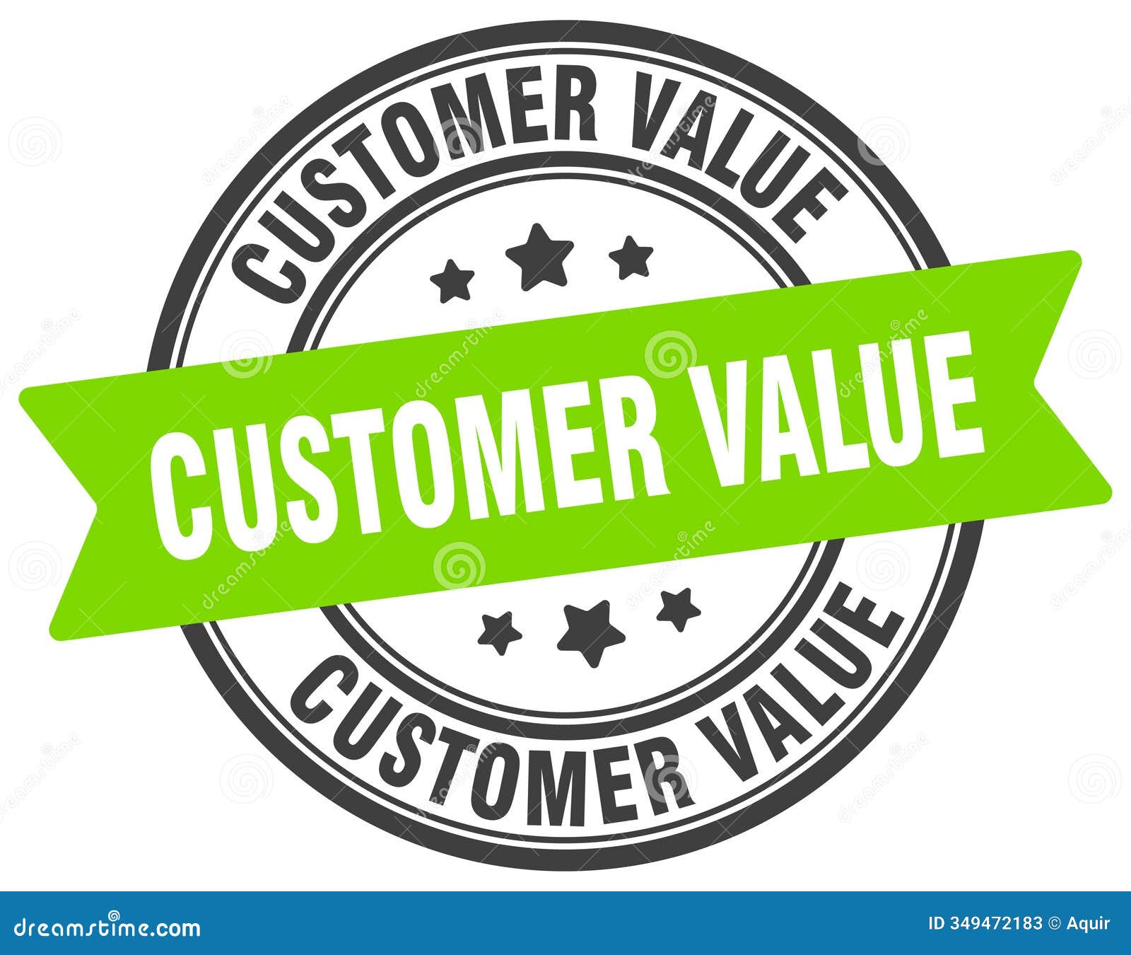 Customer Value Stamp. Customer Value Label on Transparent Background ...