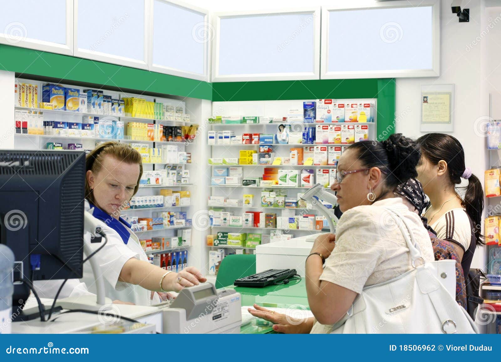 Customers Inside a Pharmacy Shop Editorial Photography - Image of ...
