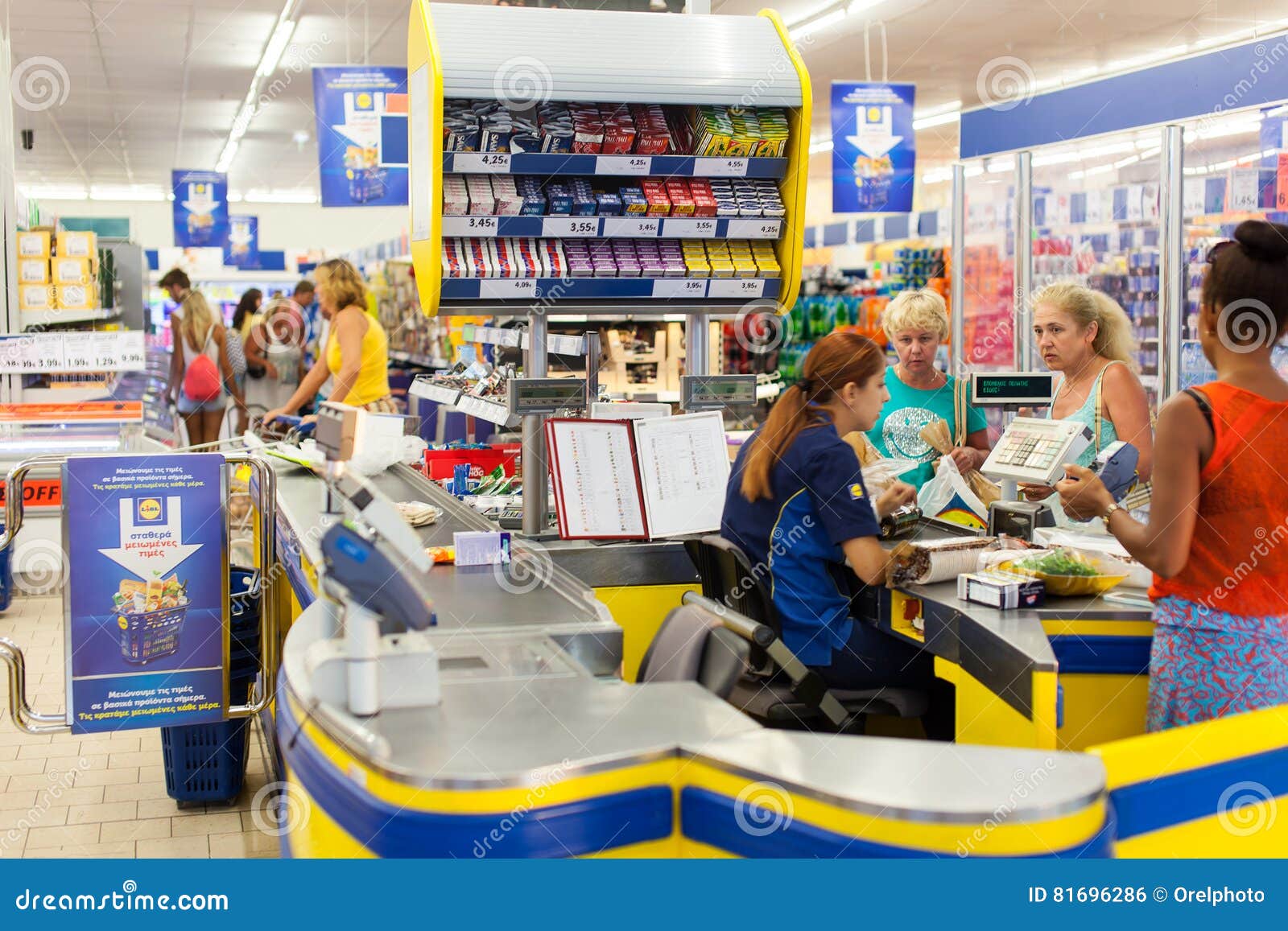 Customers Paying for Shopping at a Supermarket Editorial Photo - Image ... Customers Paying for Shopping at a Supermarket Editorial Photo - Image ...
