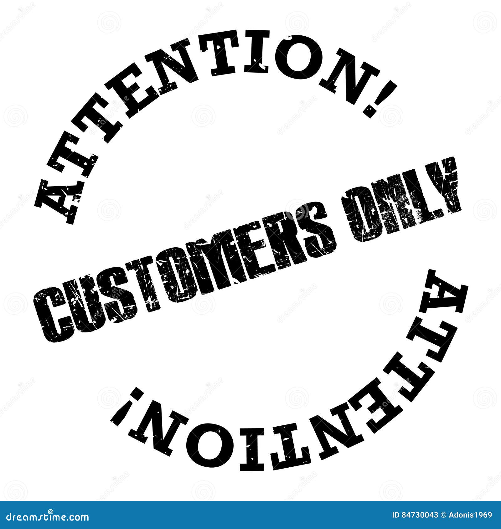 Customers only stock vector. Illustration of arts, graphic - 84730043