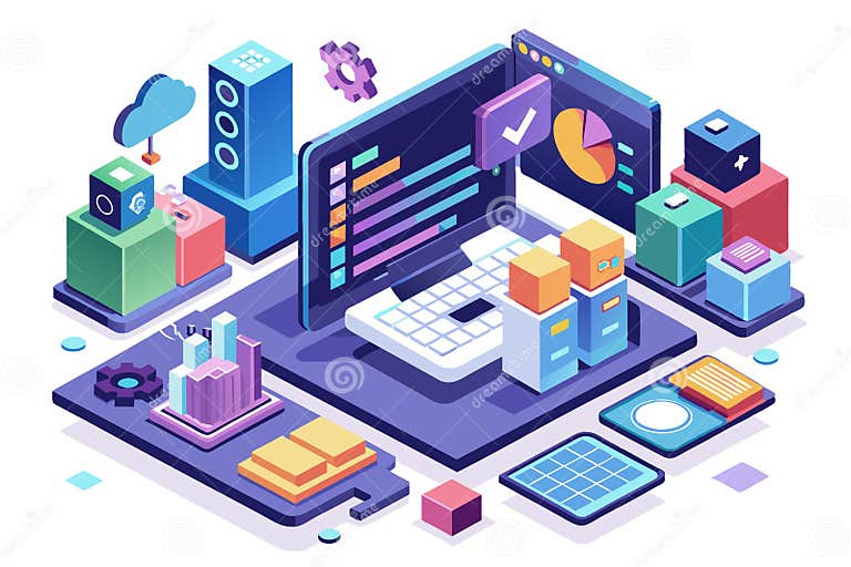 A Customizable Application Programming Interface Is Showcased On A Computer Featuring Data