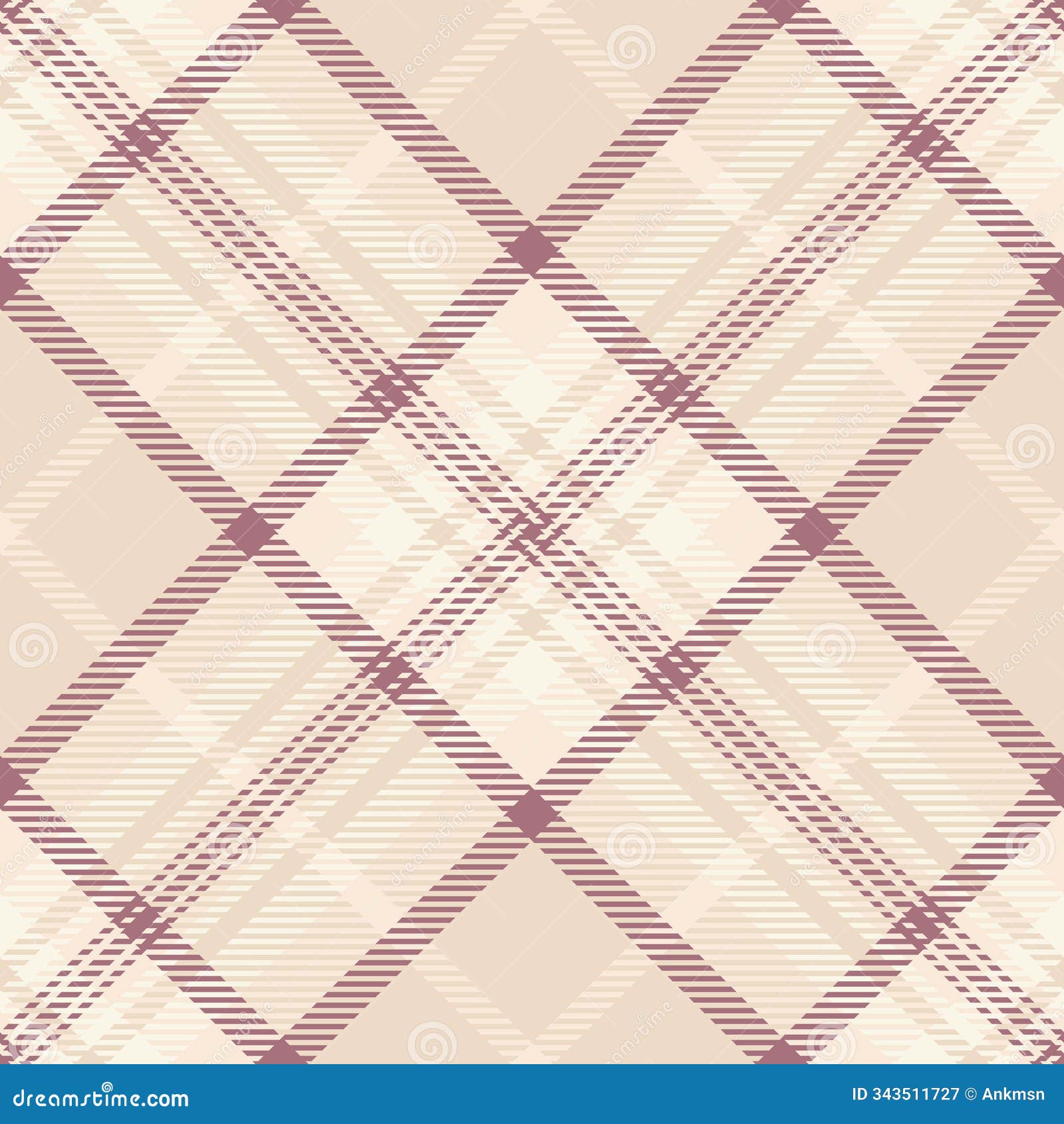 Customizable Background Fabric Vector, Fall Check Textile Pattern. Tone ...