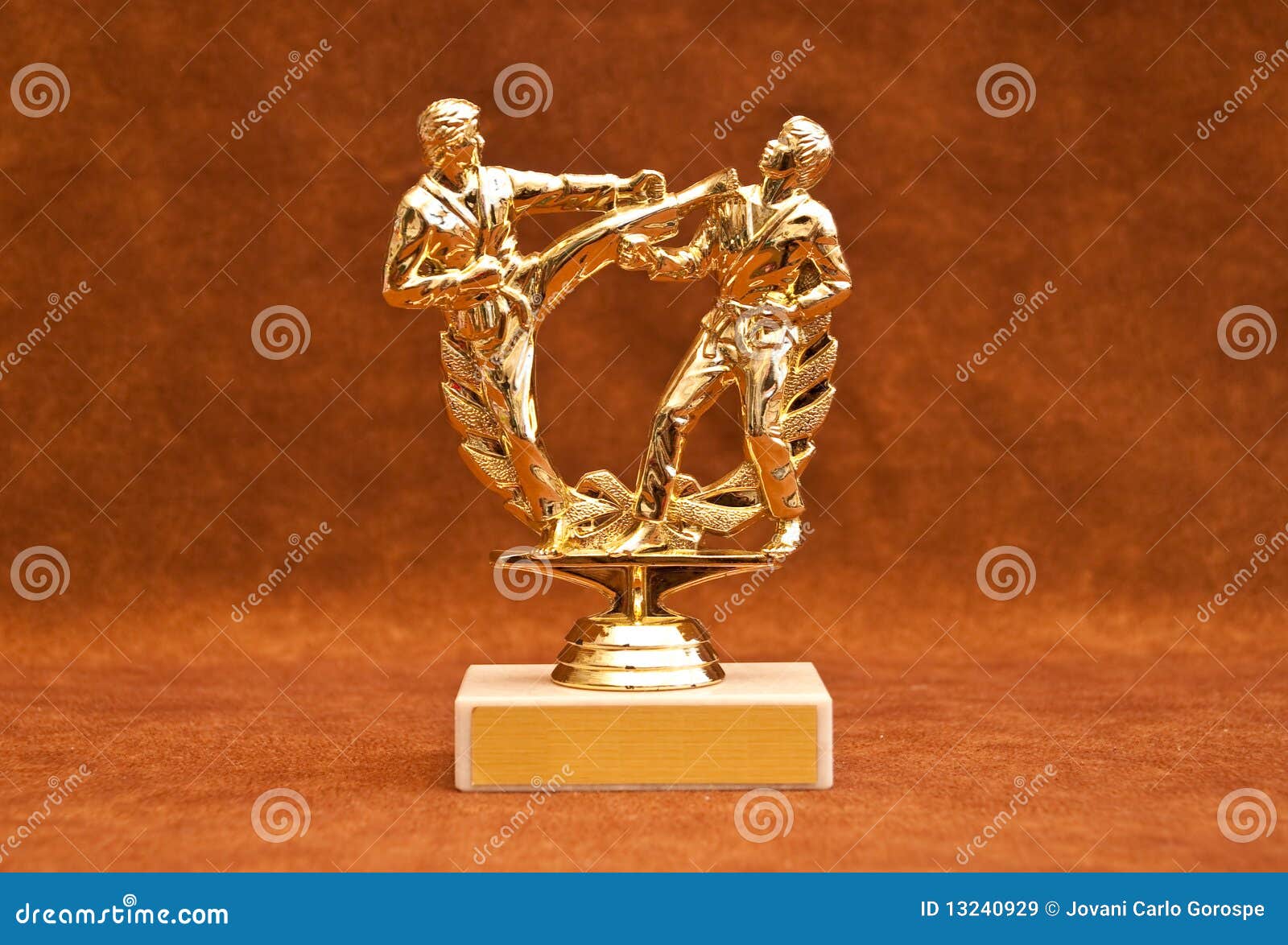 Customizable Competition Trophy Stock Image - Image of athletic, arts ...