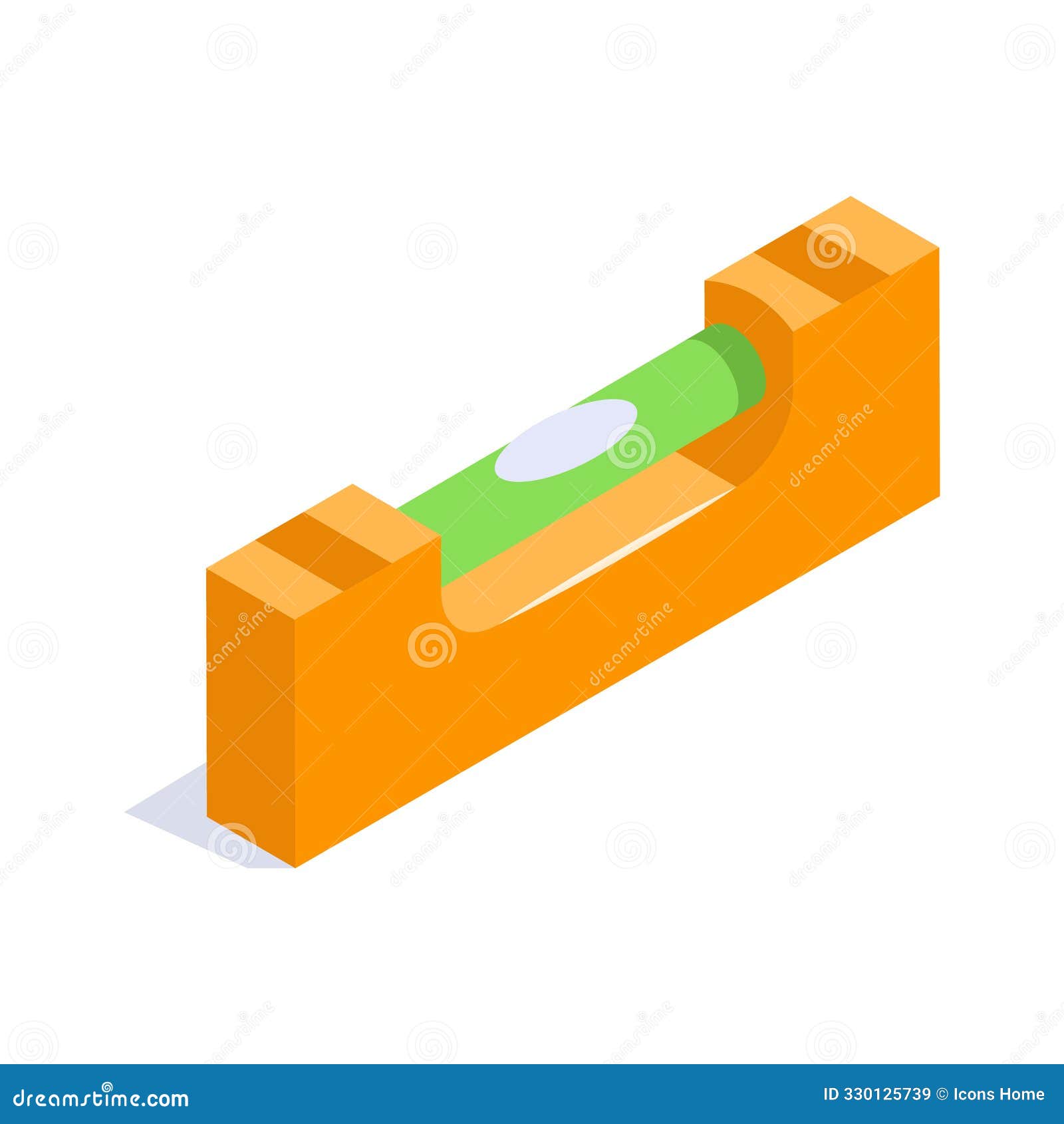 Customizable Isometric Icon of Leveler, Ready To Use Vector Stock ...