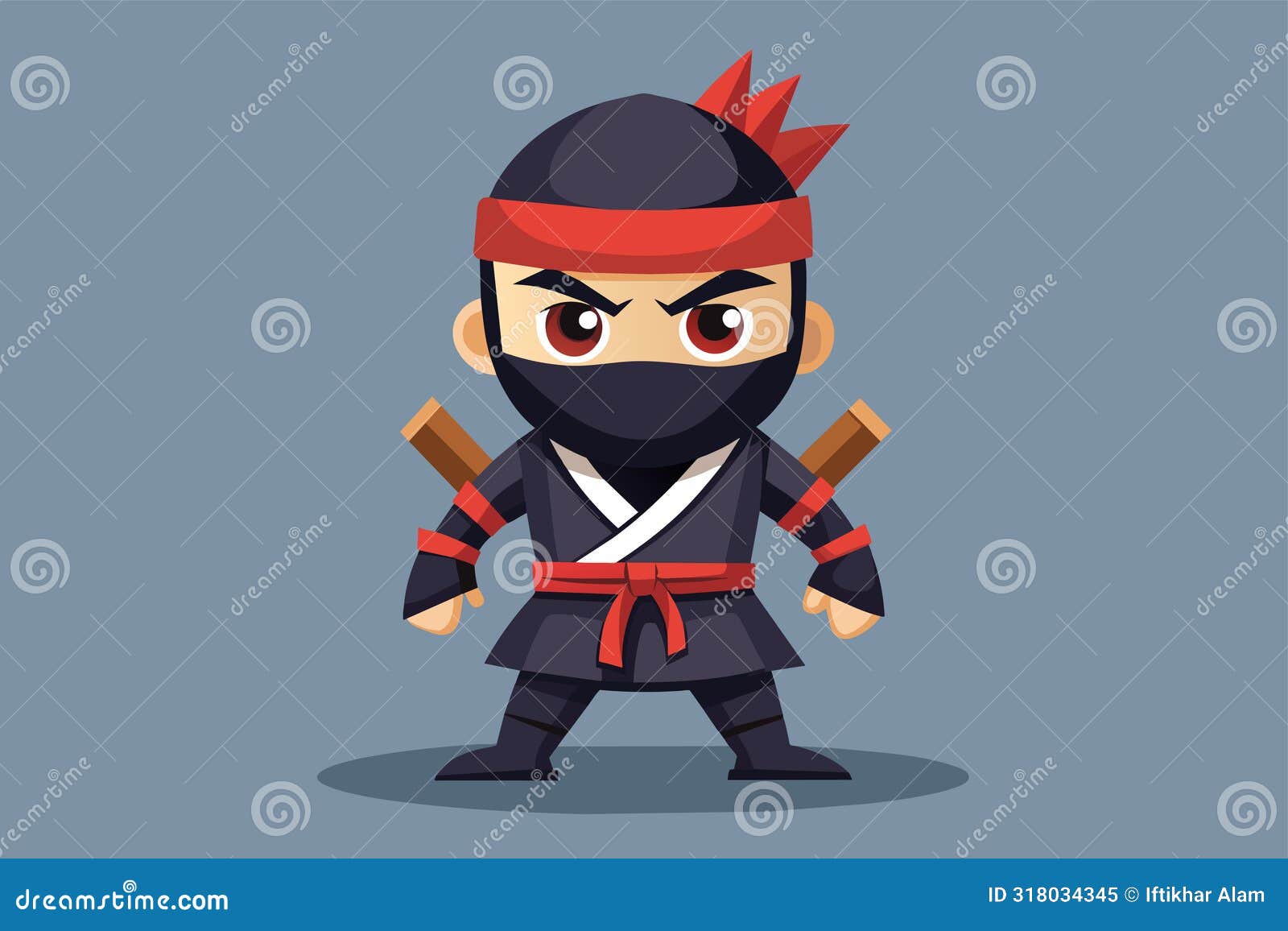 Animated Assassin Character Sprites Vector Illustration | CartoonDealer ...