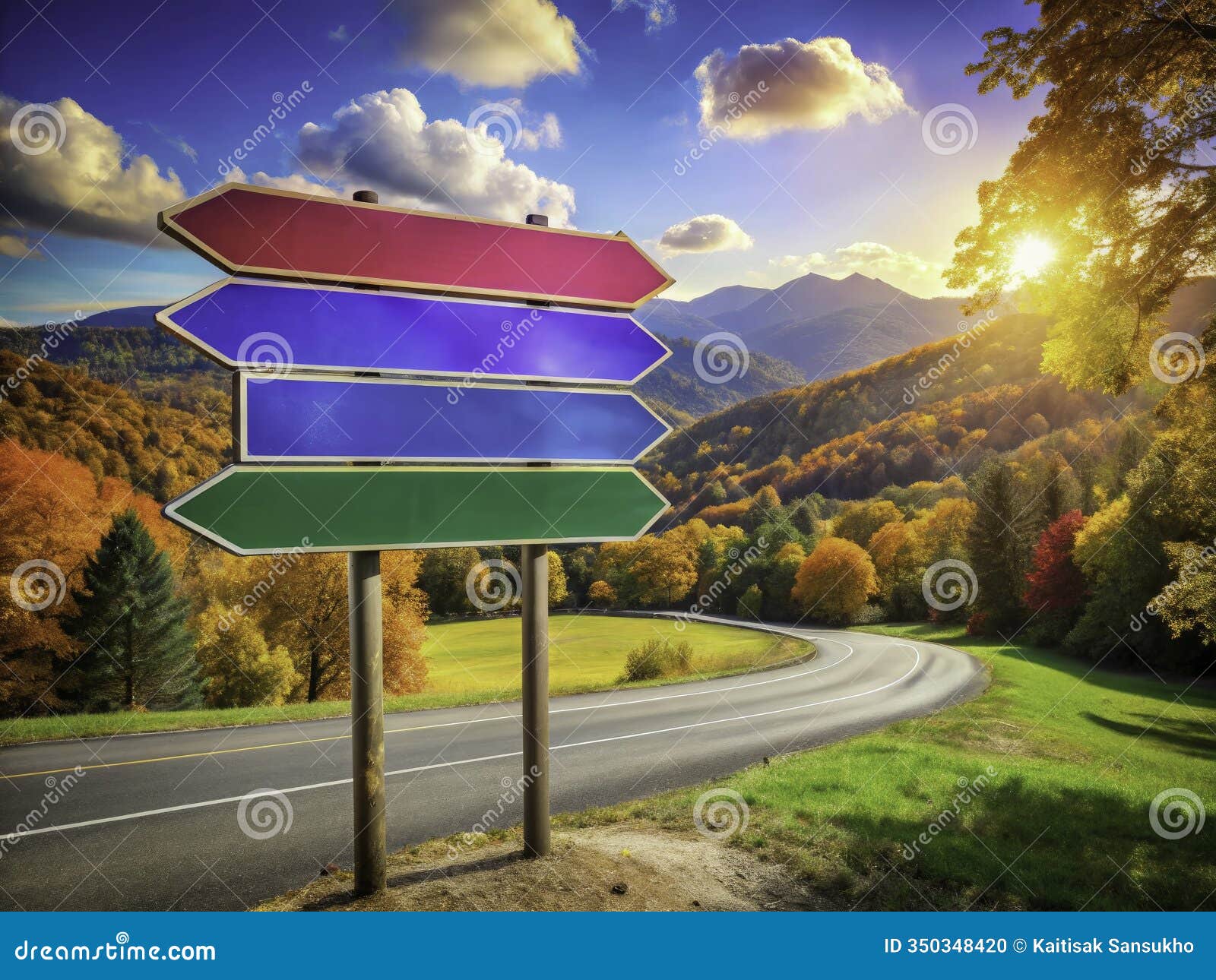Customizable Panoramic Arrow Sign Versatile Directional Signage for ...
