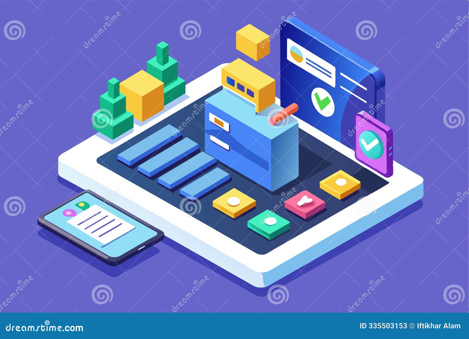 Enhance User Experience With A Dynamic Phone Display Showing Five Star ...