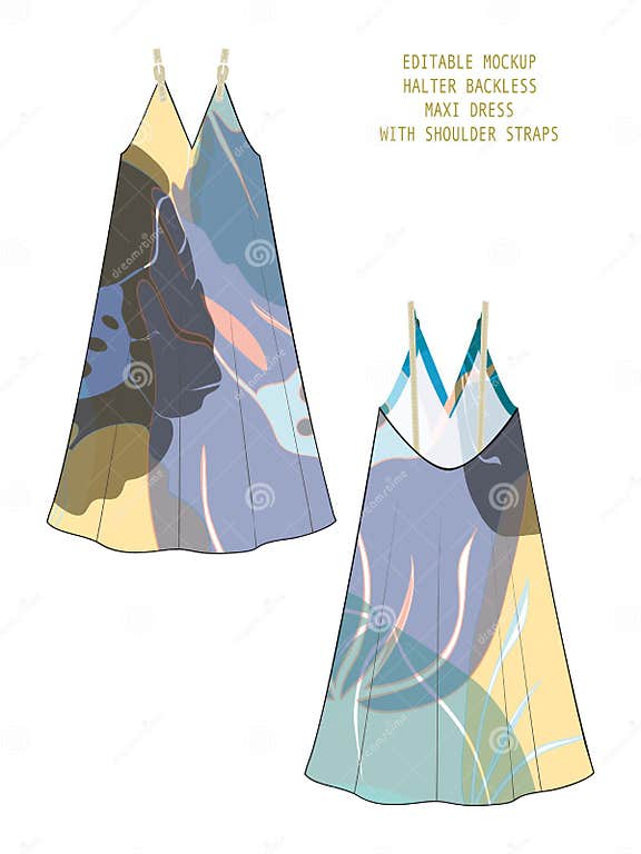 CUSTOMIZABLE VECTOR GARMENT TEMPLATE Stock Vector - Illustration of ...