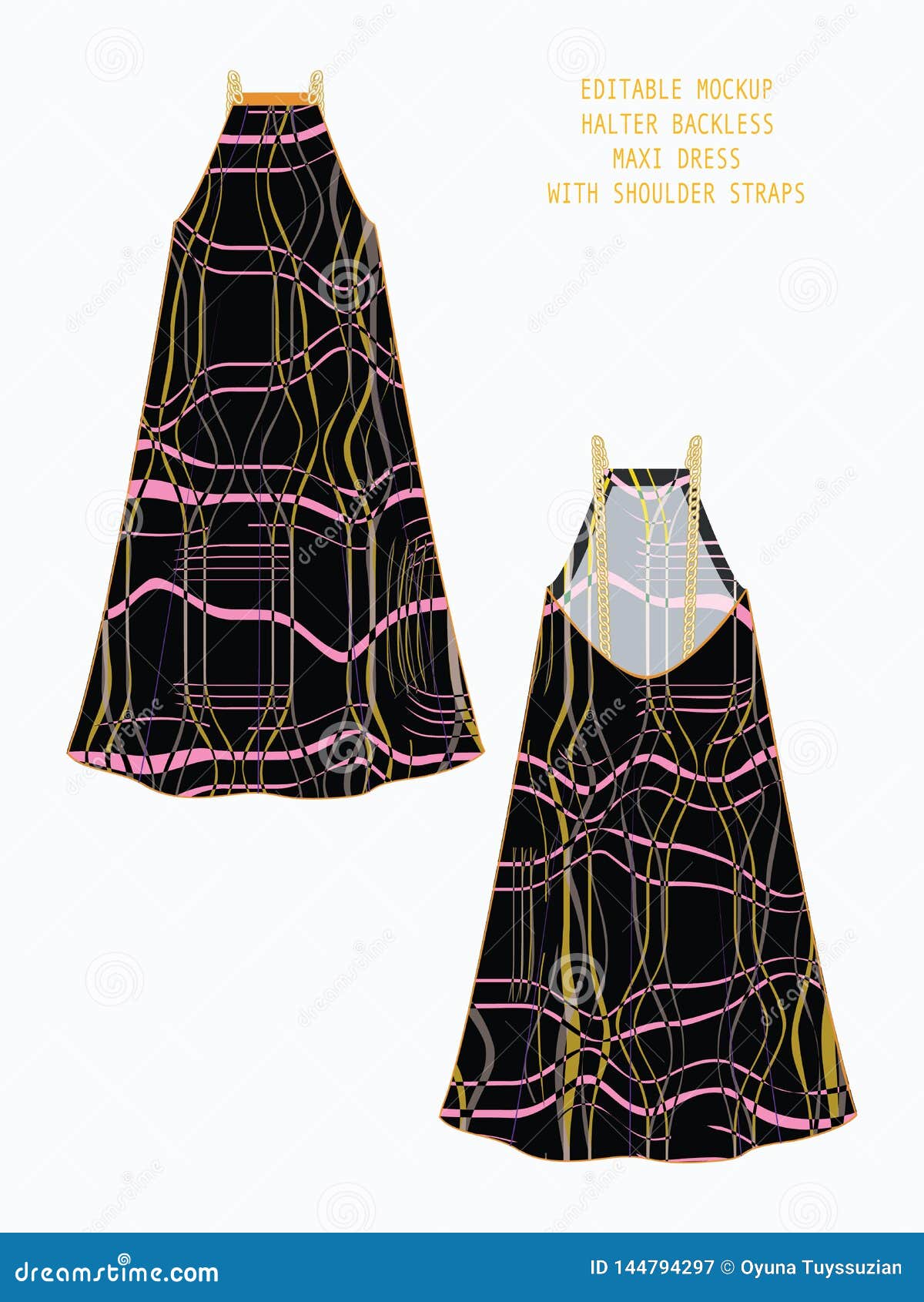 CUSTOMIZABLE VECTOR GARMENT TEMPLATE Stock Vector - Illustration of ...