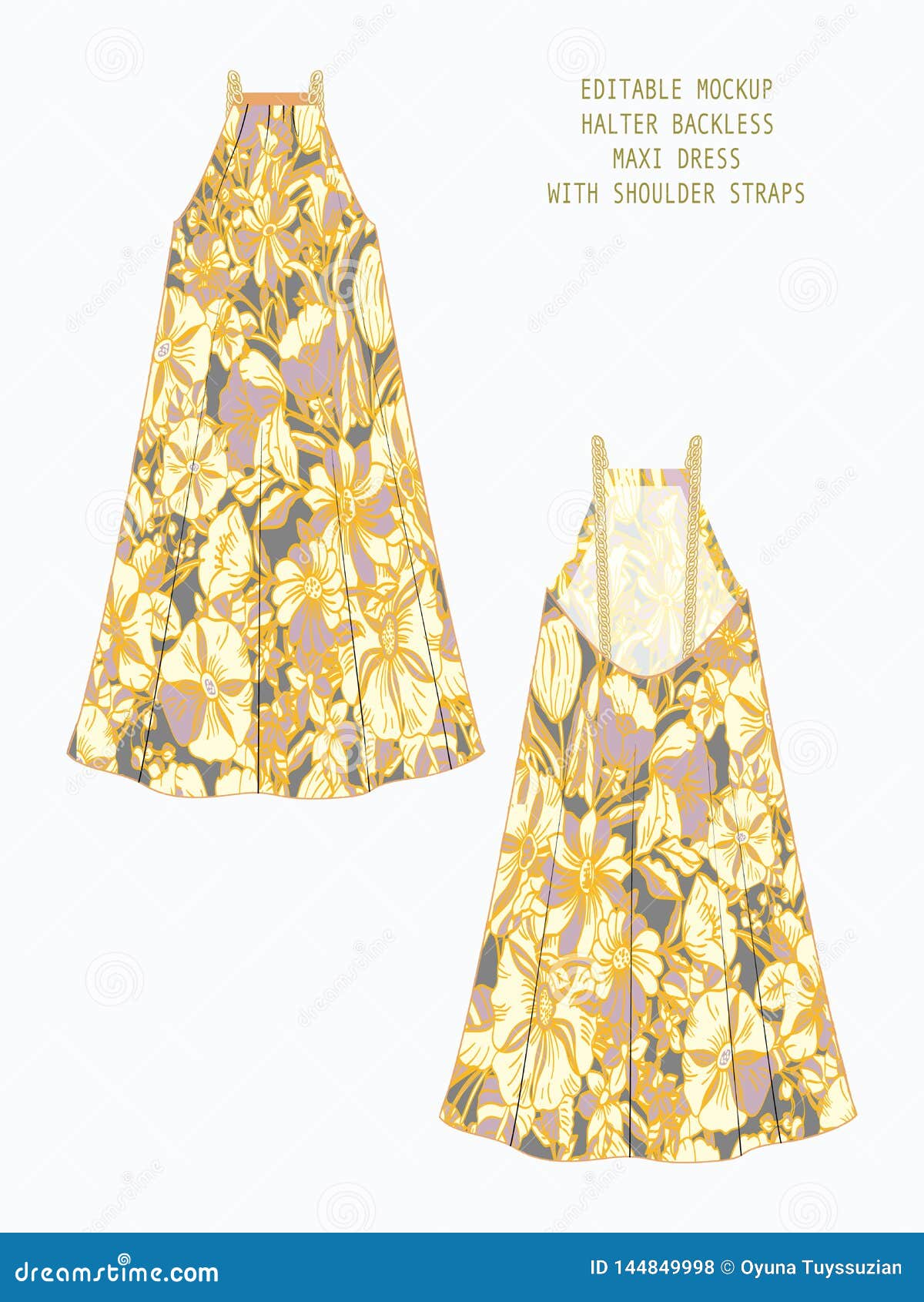 CUSTOMIZABLE VECTOR GARMENT TEMPLATE Stock Vector - Illustration of ...