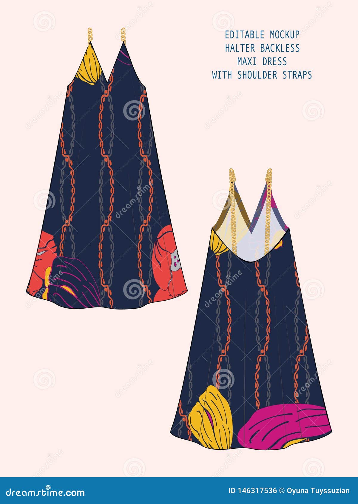 CUSTOMIZABLE VECTOR GARMENT TEMPLATE Stock Vector - Illustration of ...