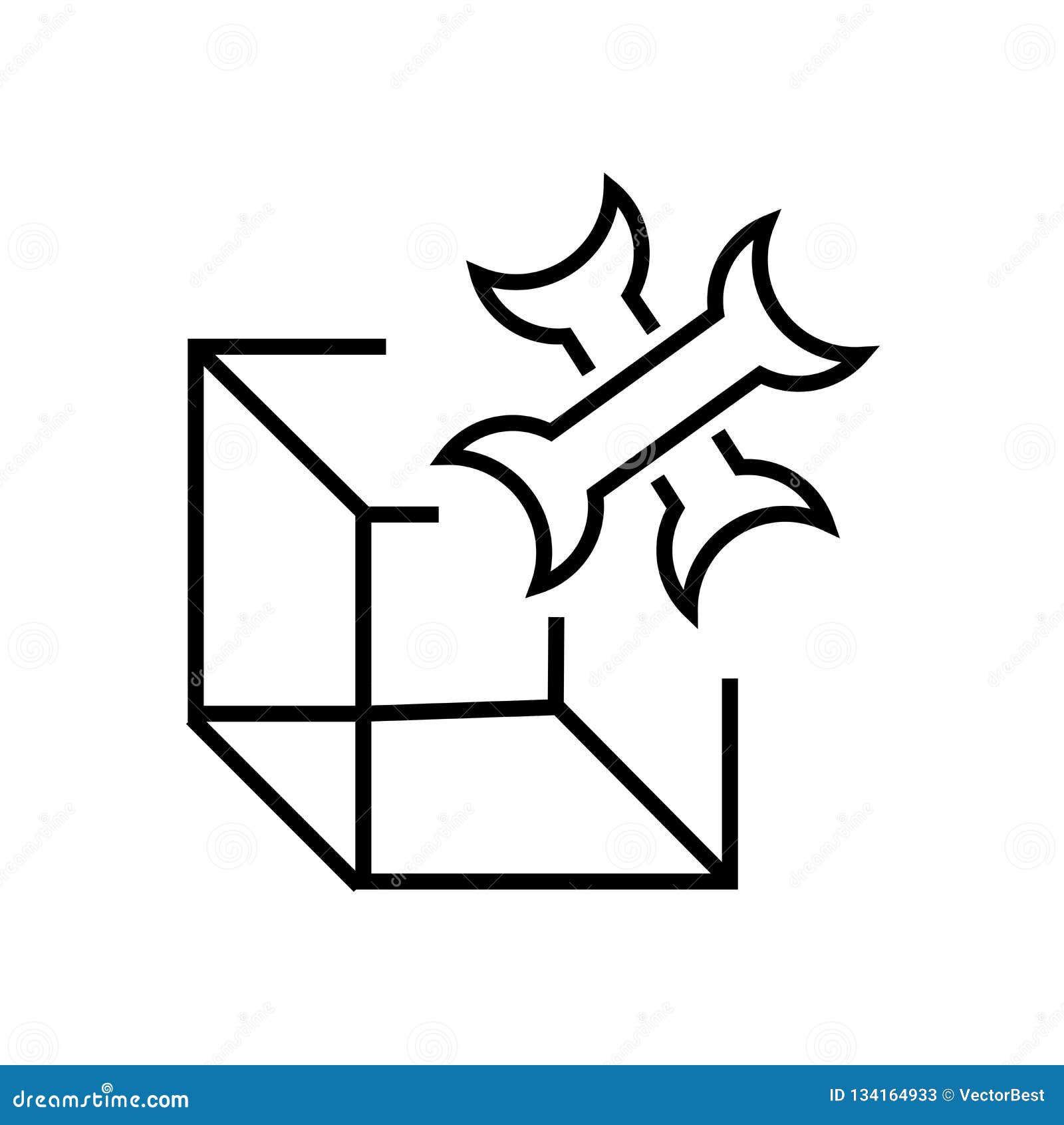 Customize Icon Vector Sign and Symbol Isolated on White Background ...