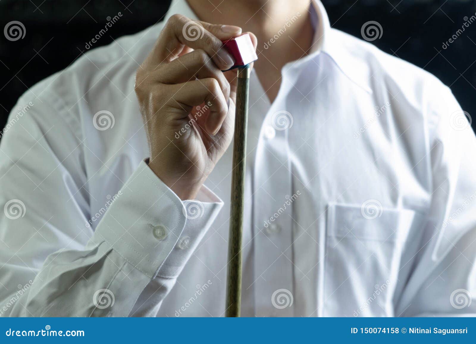 Customizing the Head of the Snooker Cue To Compete and Adding To the ...