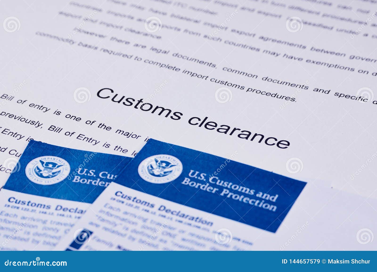 Customs Clearance concept editorial stock image. Image of label - 144657579