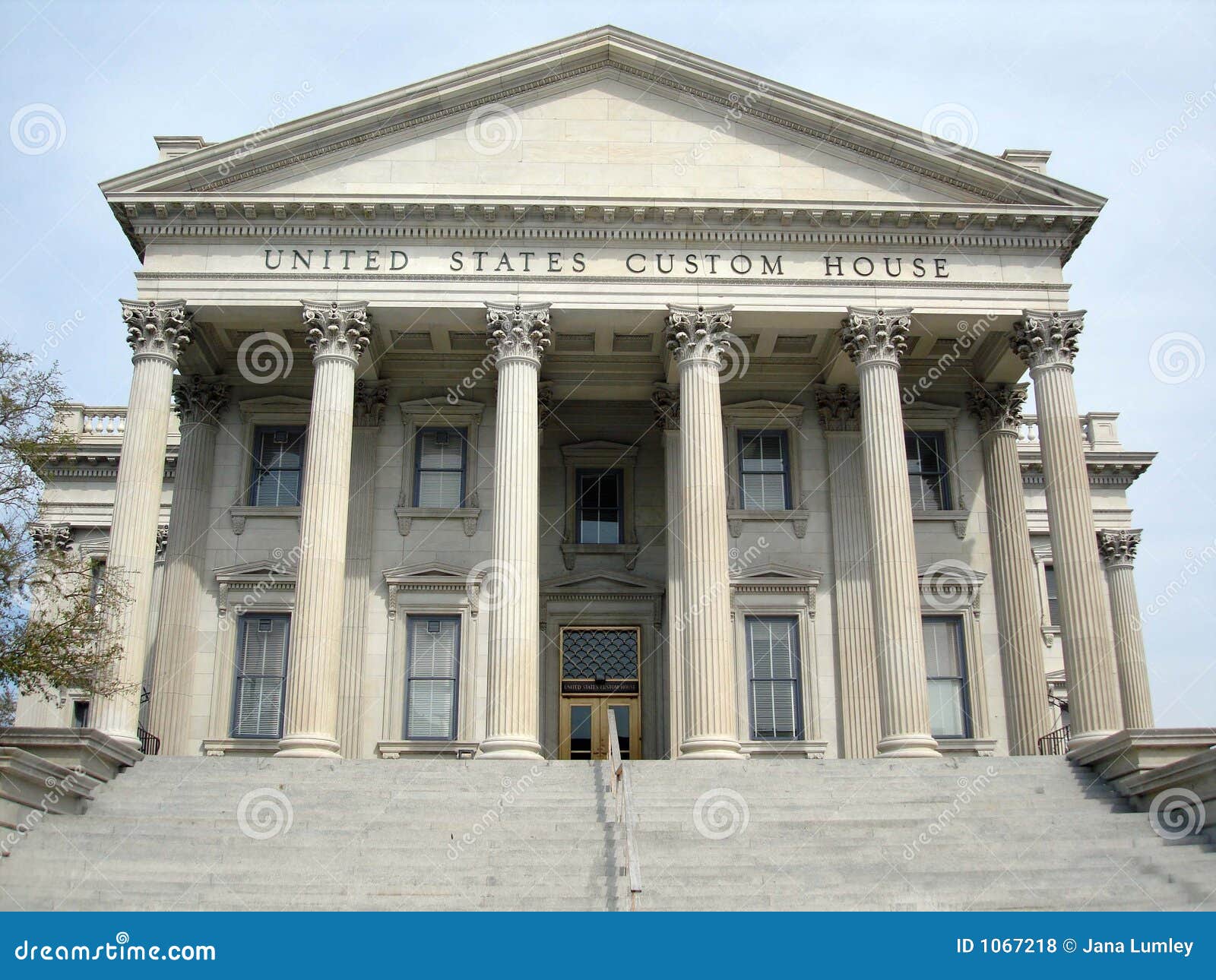 Customs House stock photo. Image of landmark, architecture - 1067218