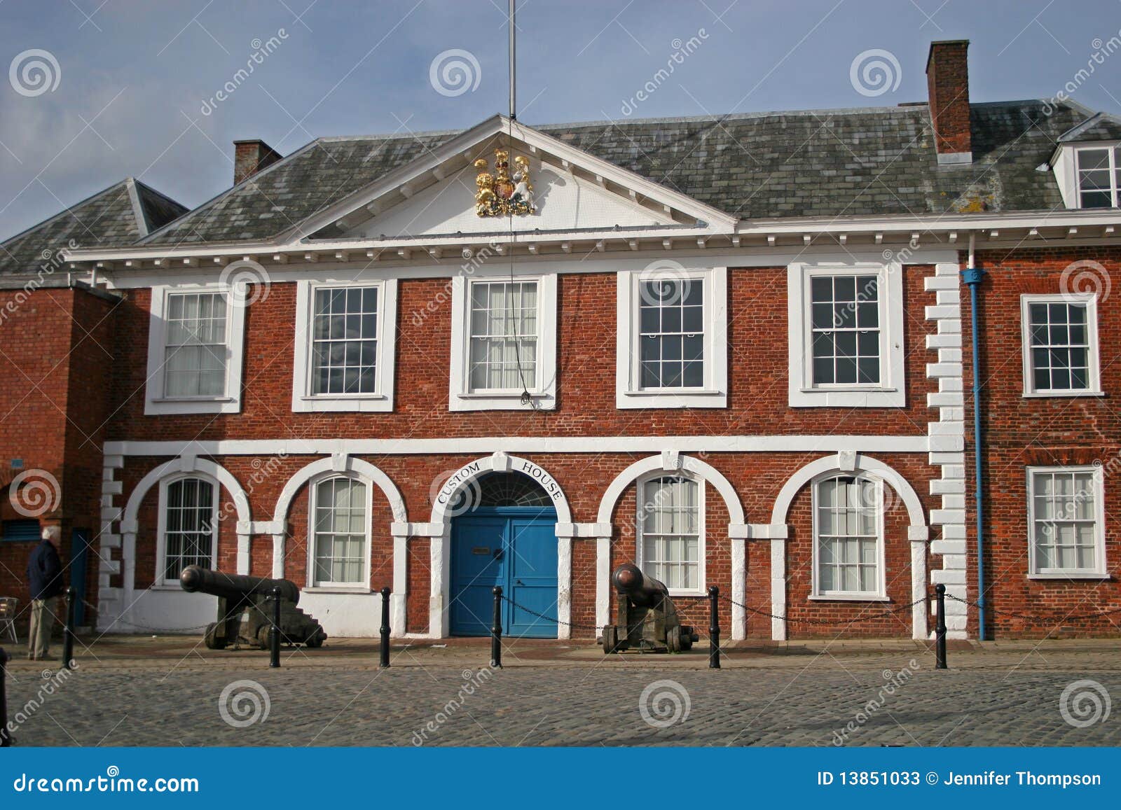 Customs house, Exeter stock image. Image of building - 13851033
