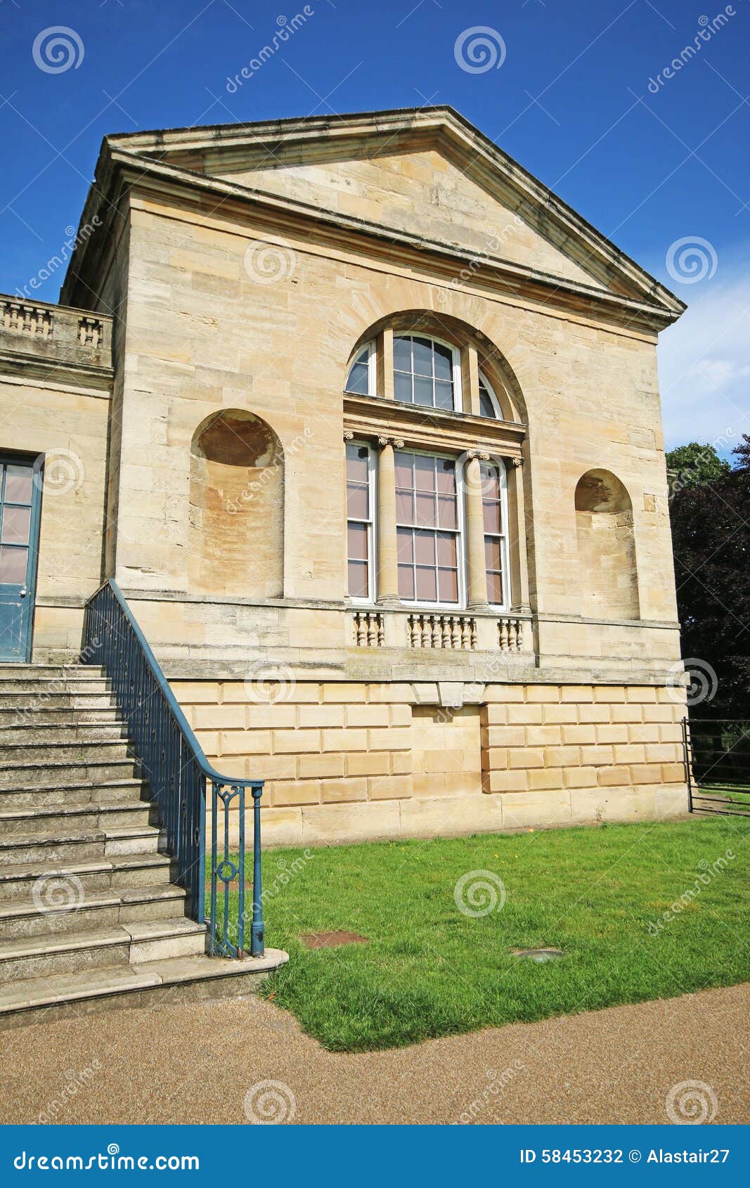 Cusworth Hall stock photo. Image of manor, arch, hall - 58453232