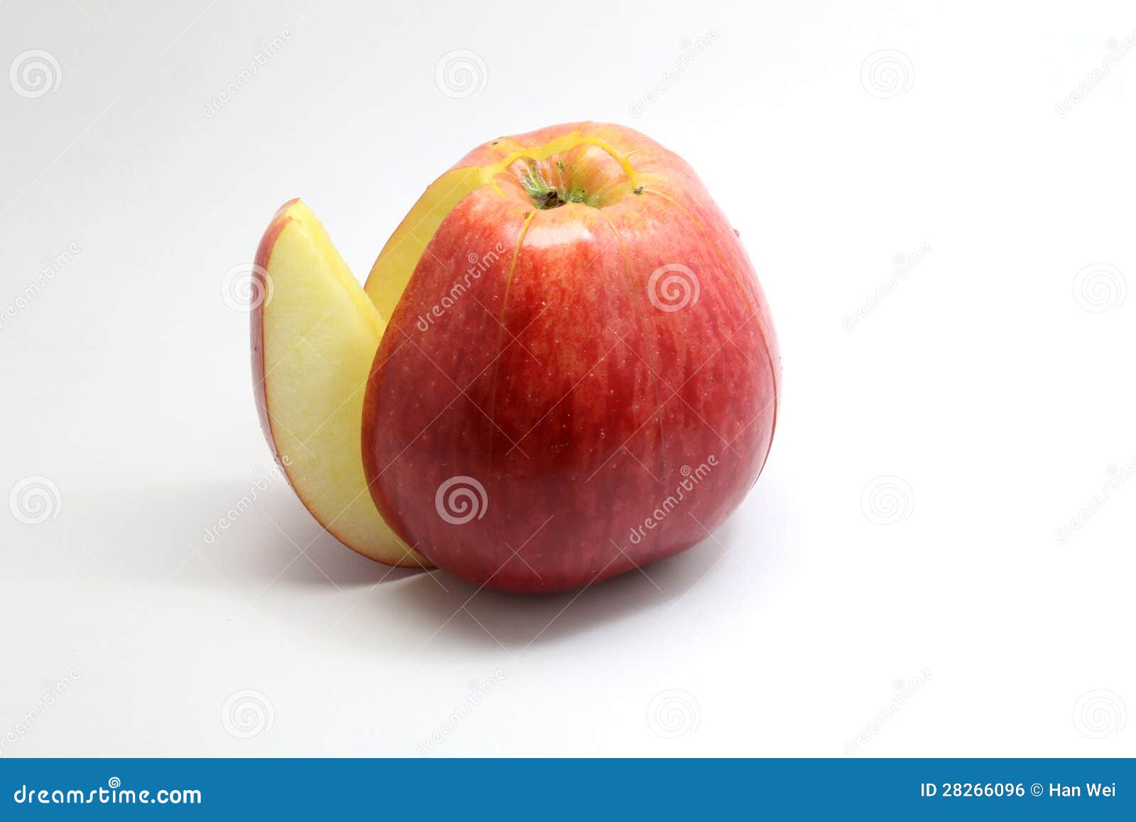 Cut apple stock photo. Image of piece, healthy, apples - 28266096