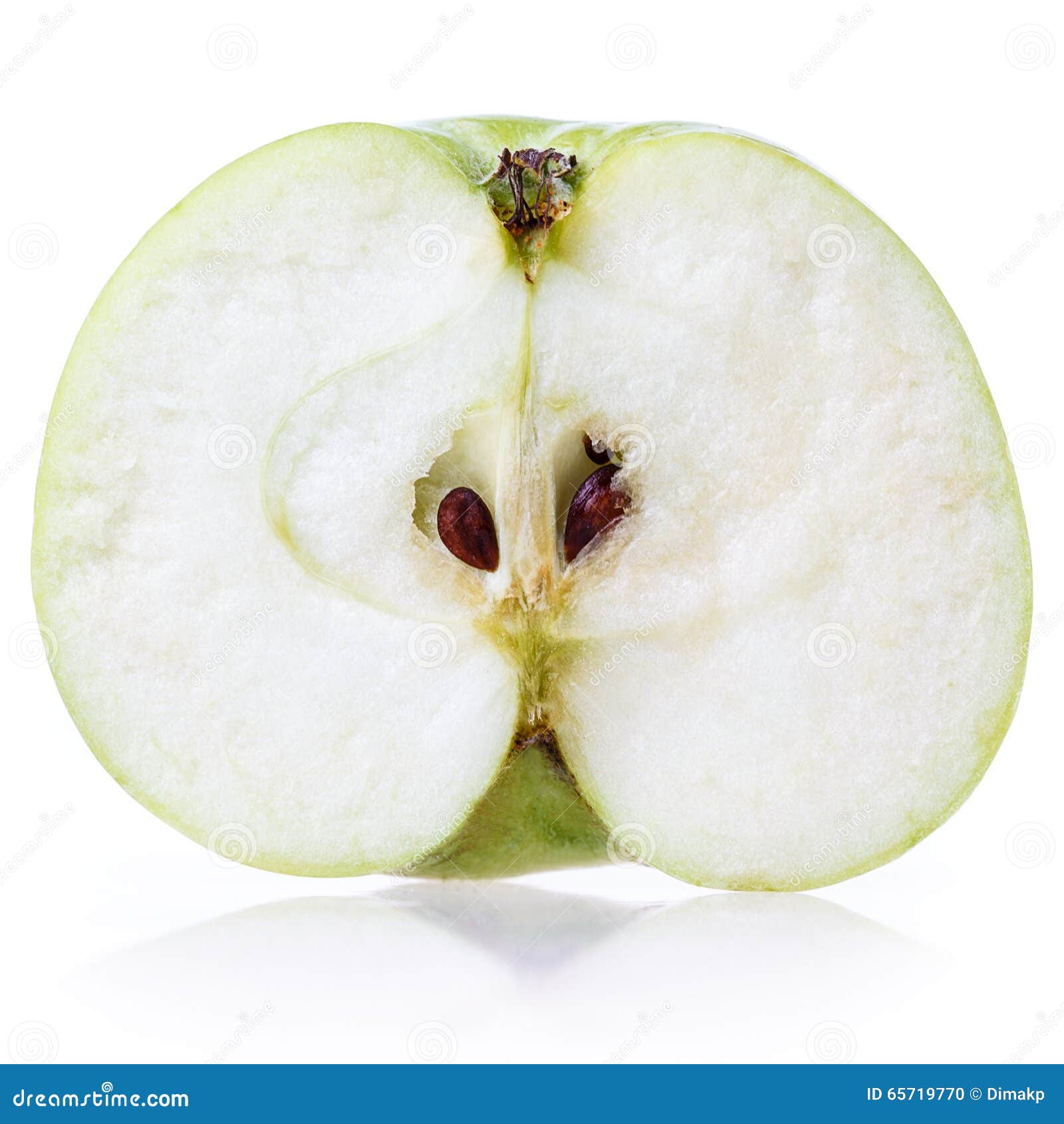 Cut apple stock photo. Image of freshness, fresh, object - 65719770