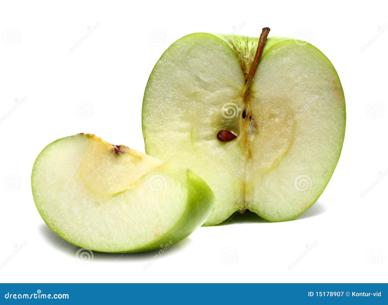 Cut apple to pieces stock image. Image of ripe, background - 15178907