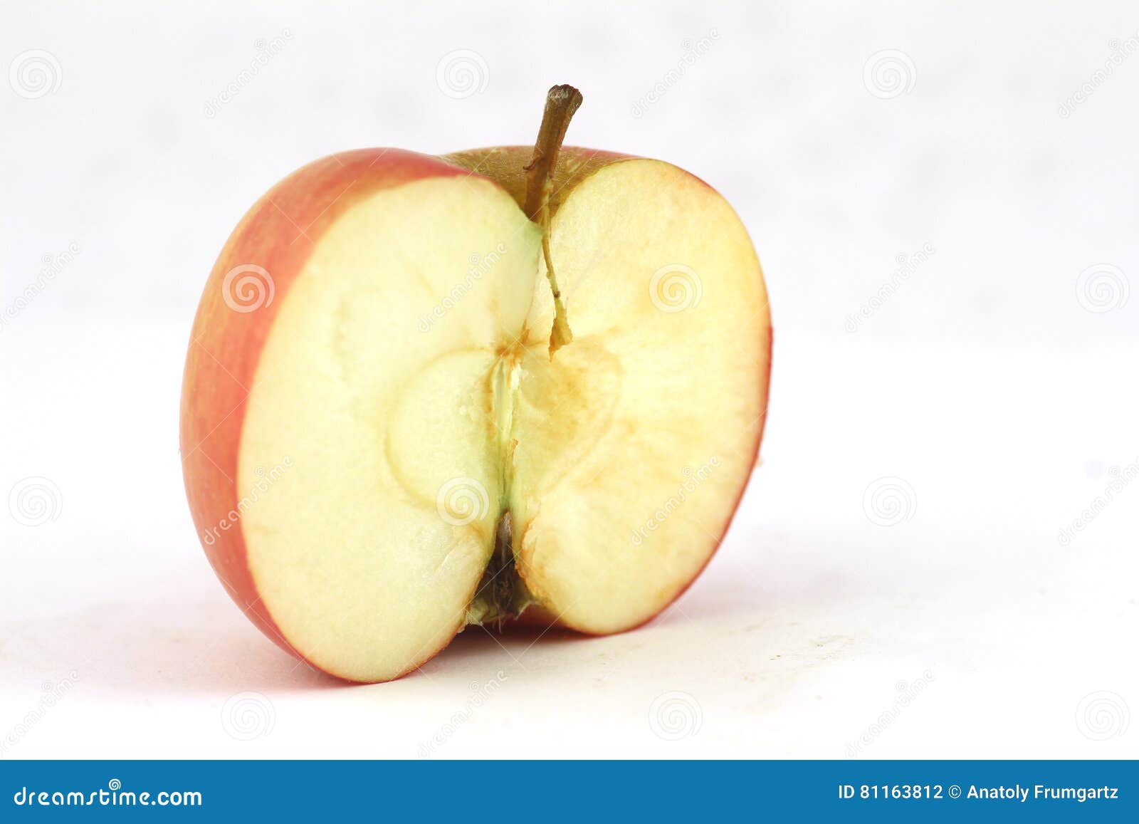 Cut apple stock photo. Image of white, healthy, apple - 81163812