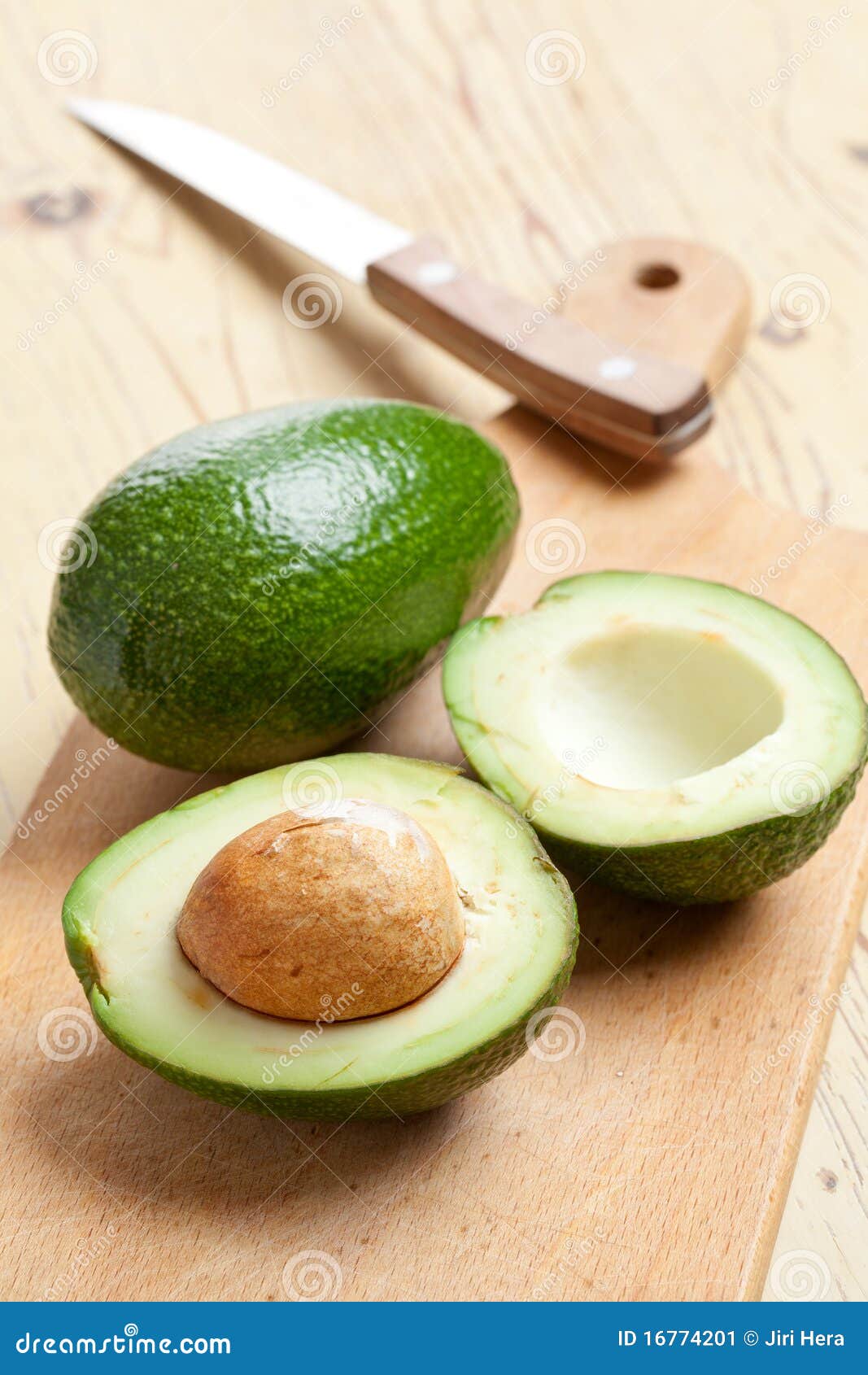Cut avocado stock image. Image of exotic, natural, freshness - 16774201