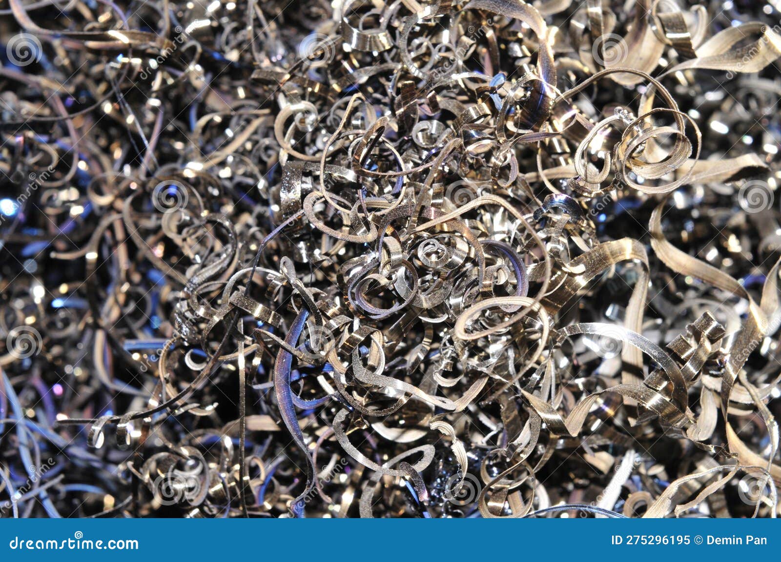 Cut the Background of Metal Scrap Stock Image - Image of machinery ...