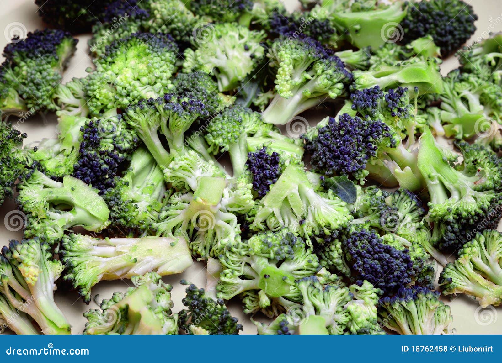 Cut broccoli stock photo. Image of gourmet, focus, cook - 18762458