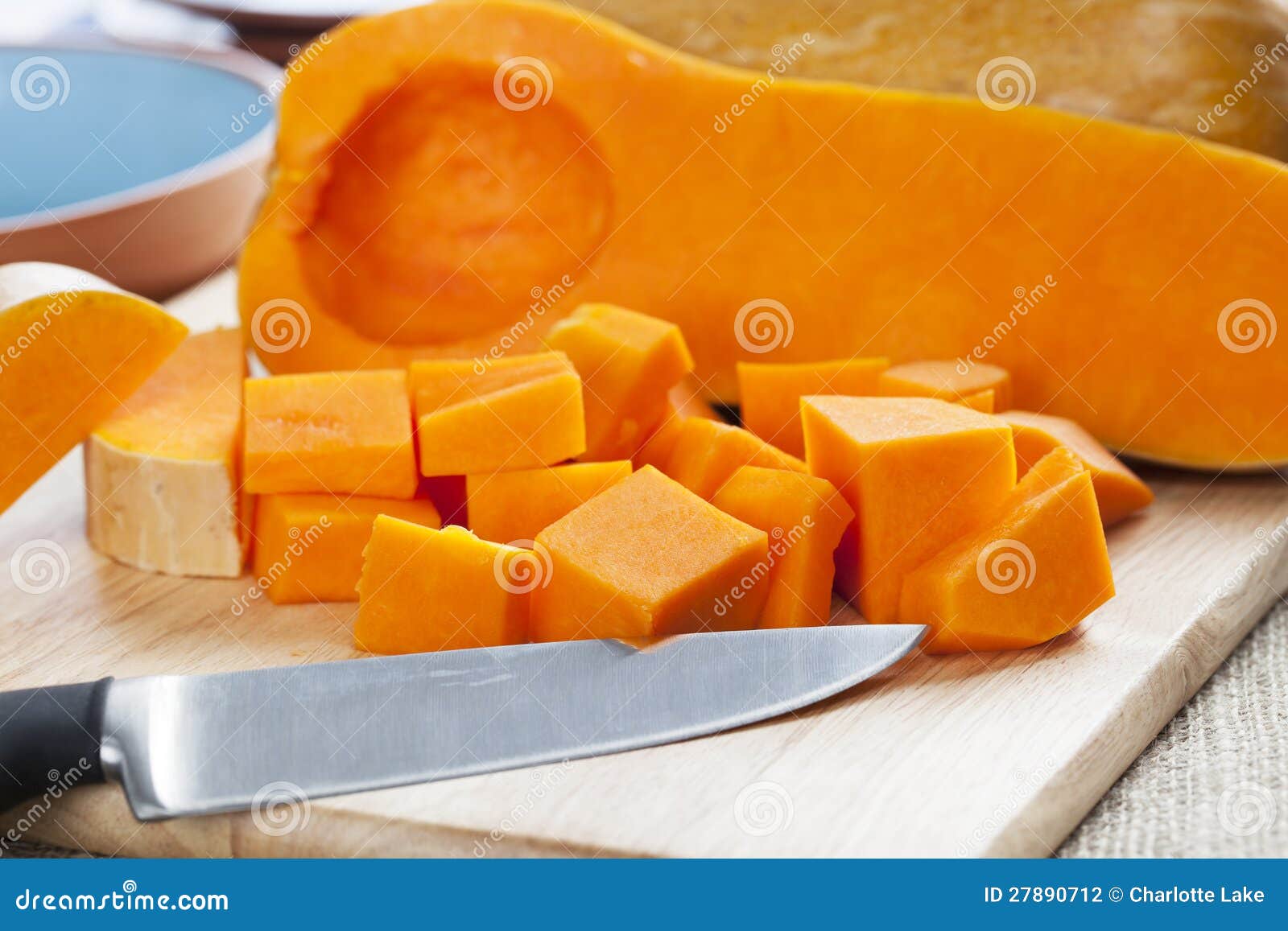 Cut Butternut stock photo. Image of squash, sweet, cuisine - 27890712