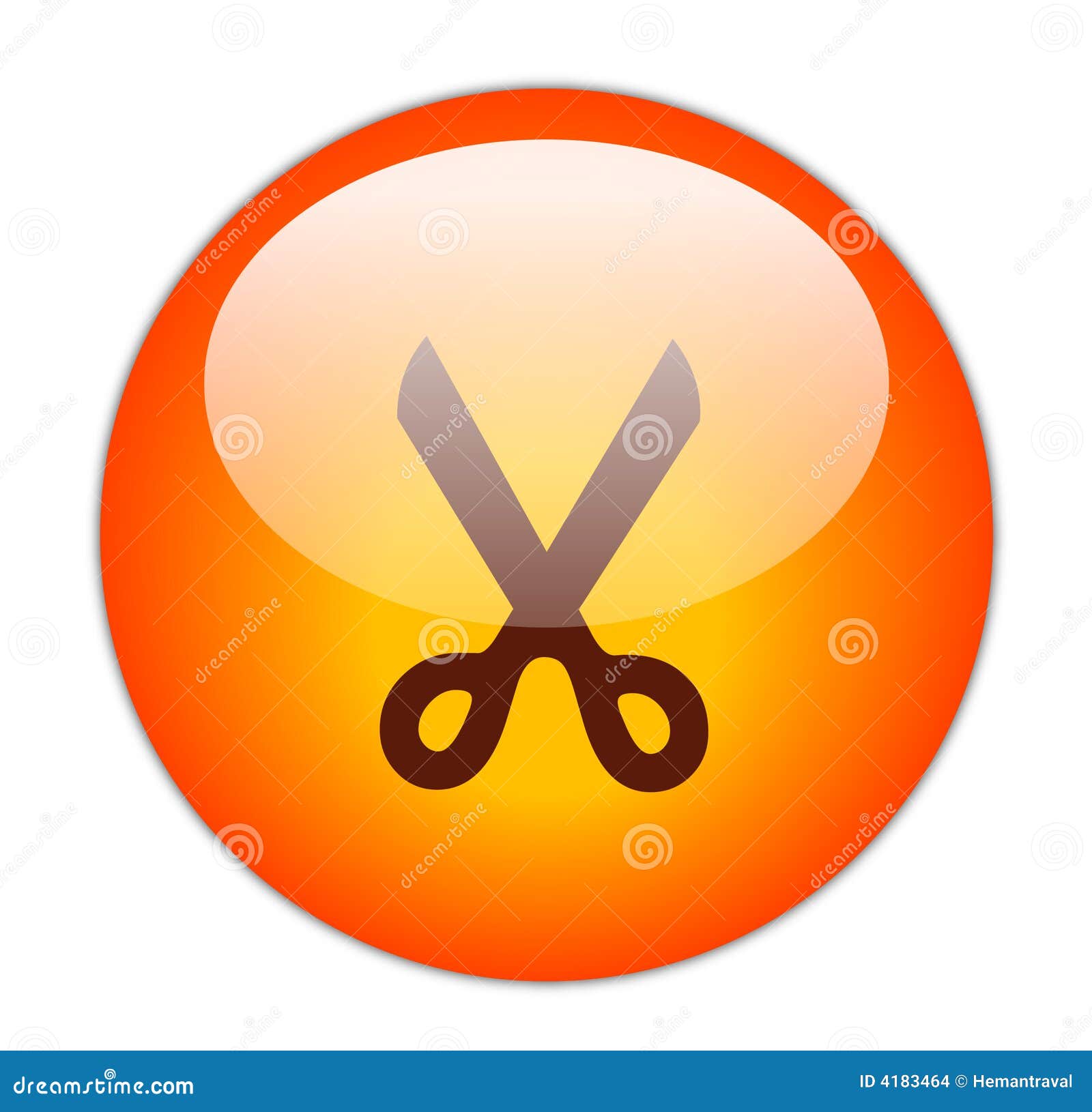 Cut Button stock illustration. Illustration of button - 4183464