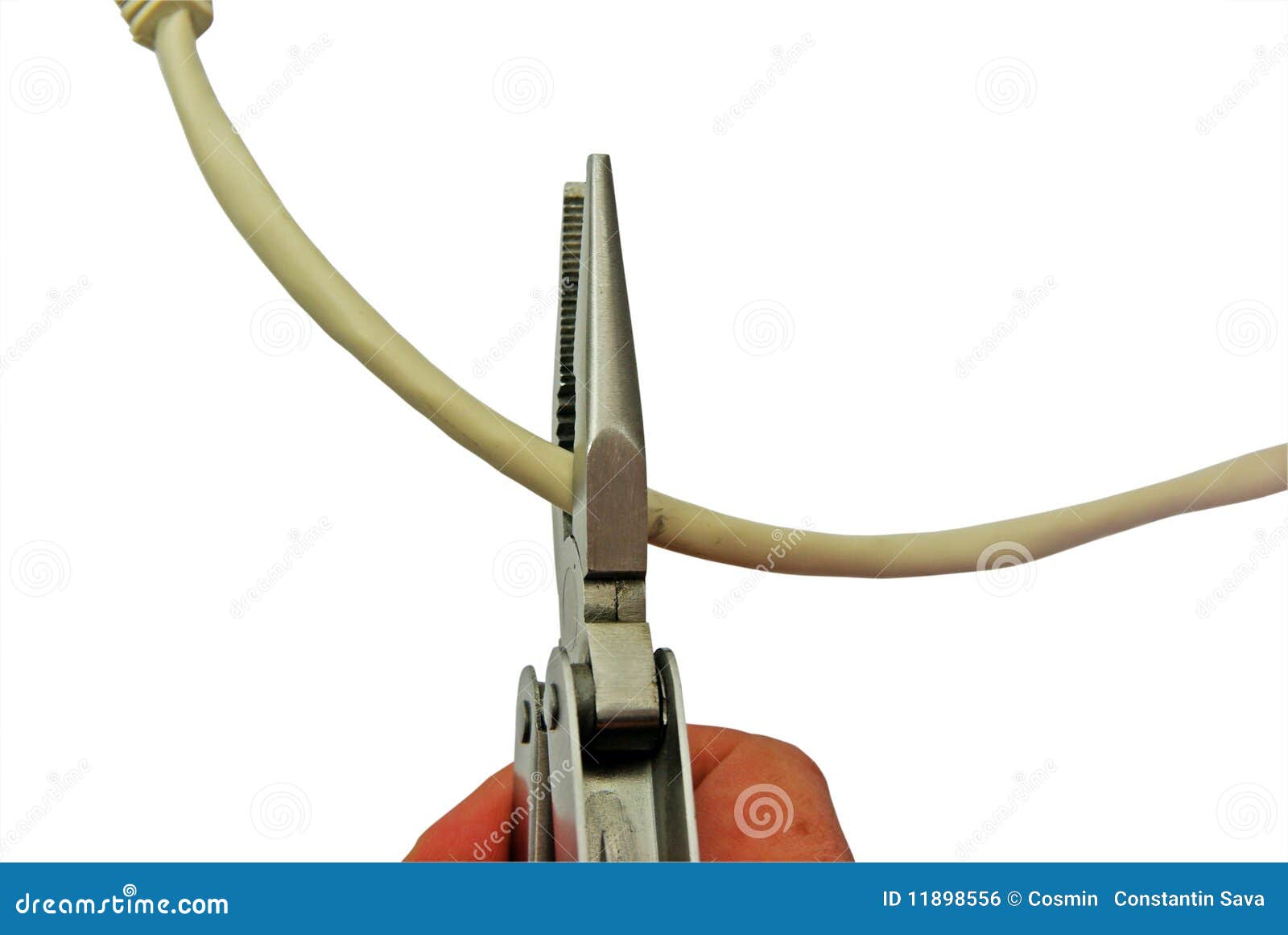 Cut the cable stock vector. Illustration of ethernet - 11898556