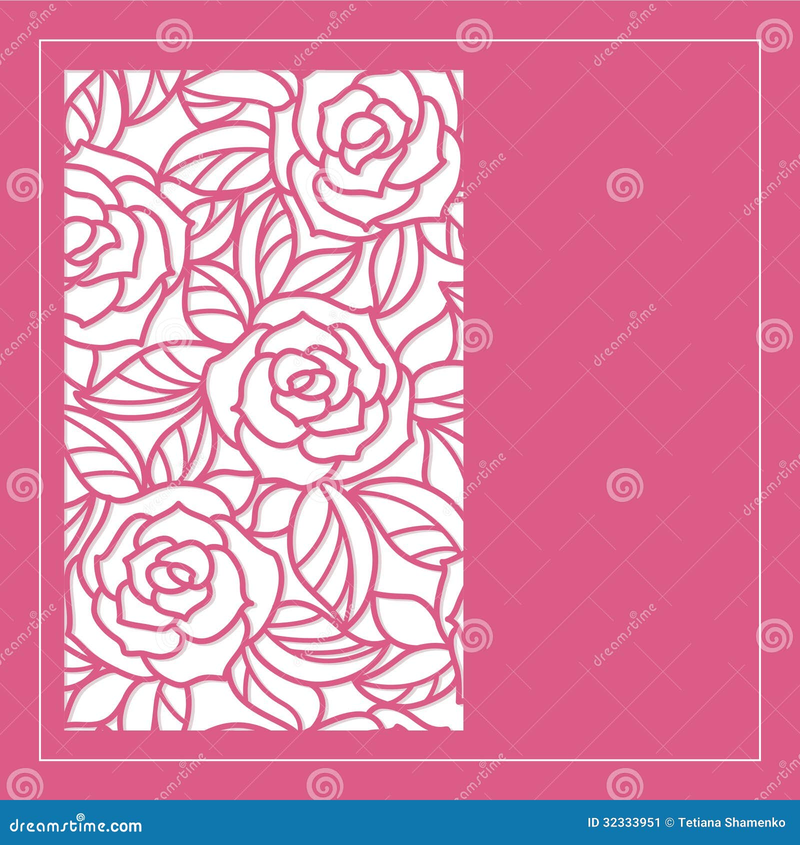 Cut card stock vector. Illustration of cute, decoration - 32333951