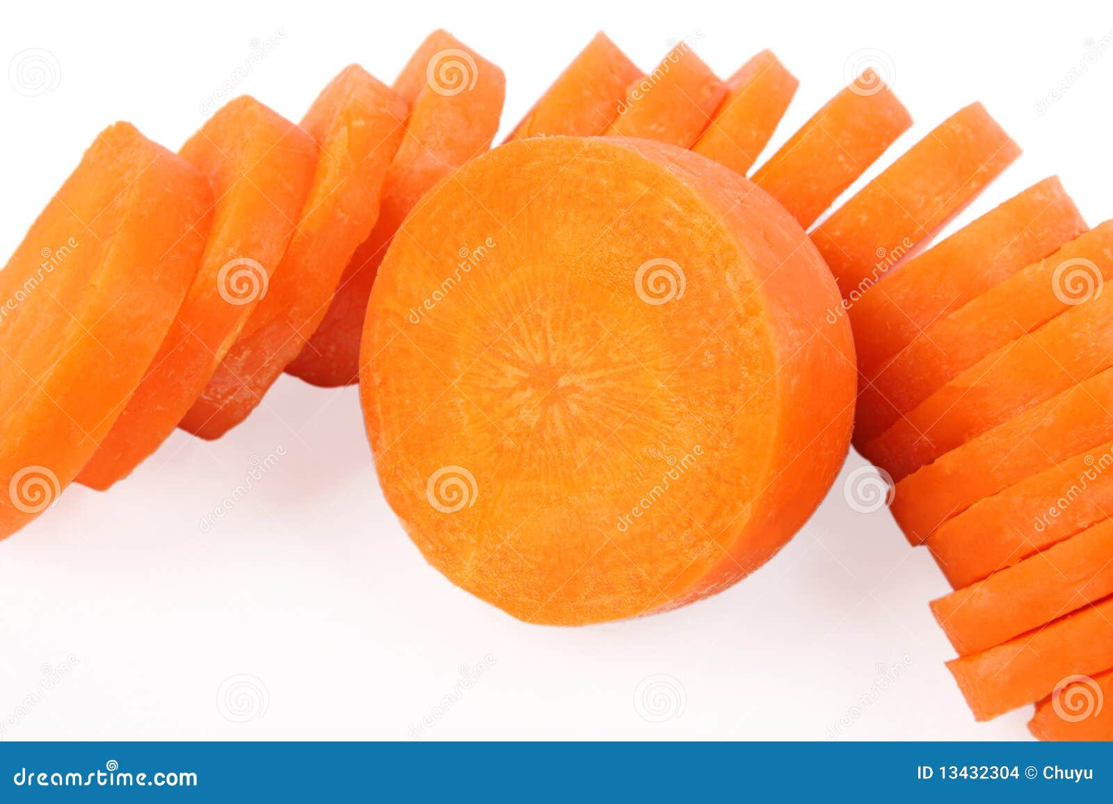 Cut carrot stock photo. Image of kitchen, ingredient - 13432304