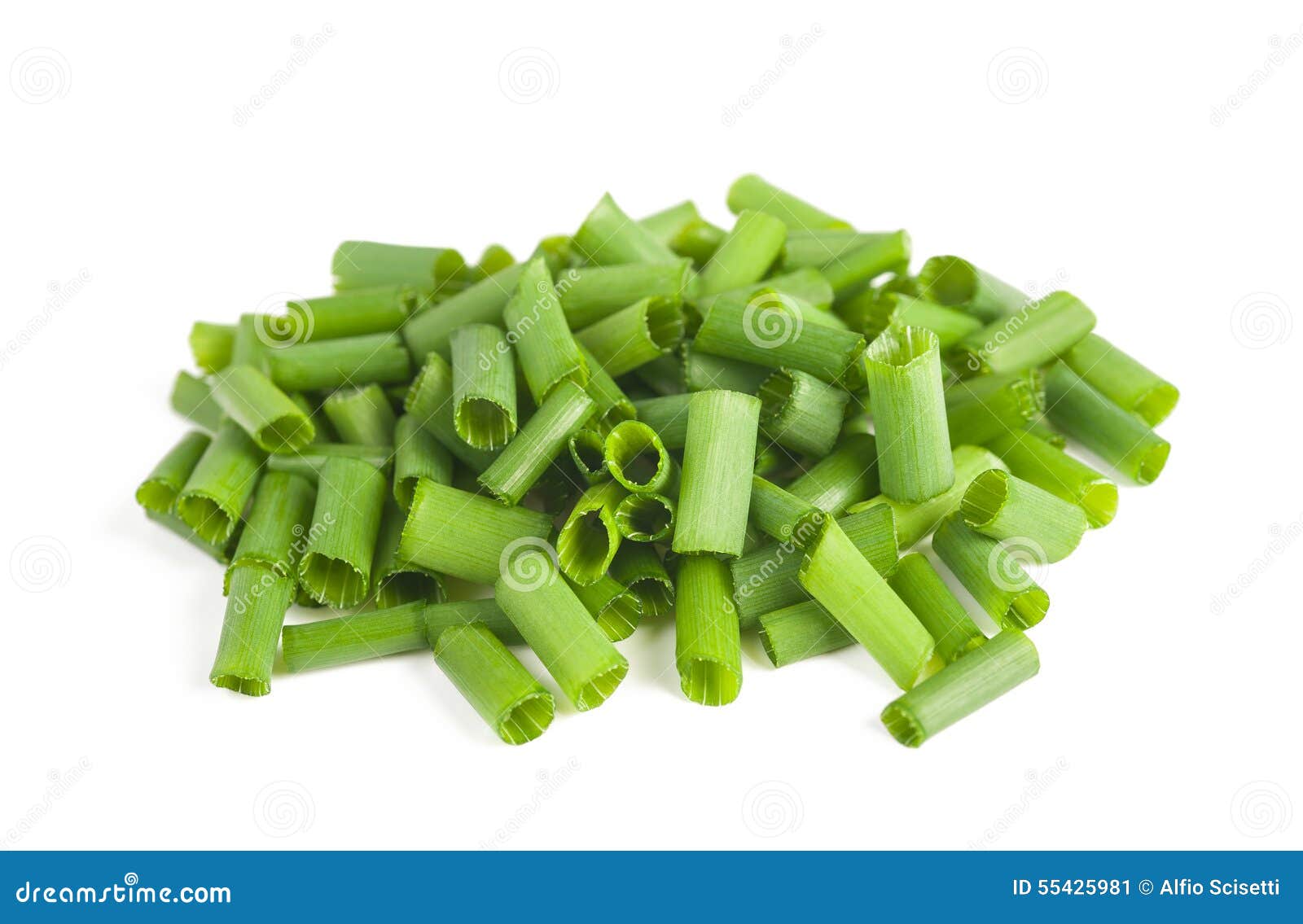 Cut chives stock image. Image of healthy, aroma, green - 55425981