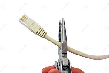 Cut the connection stock vector. Illustration of elements - 11654798