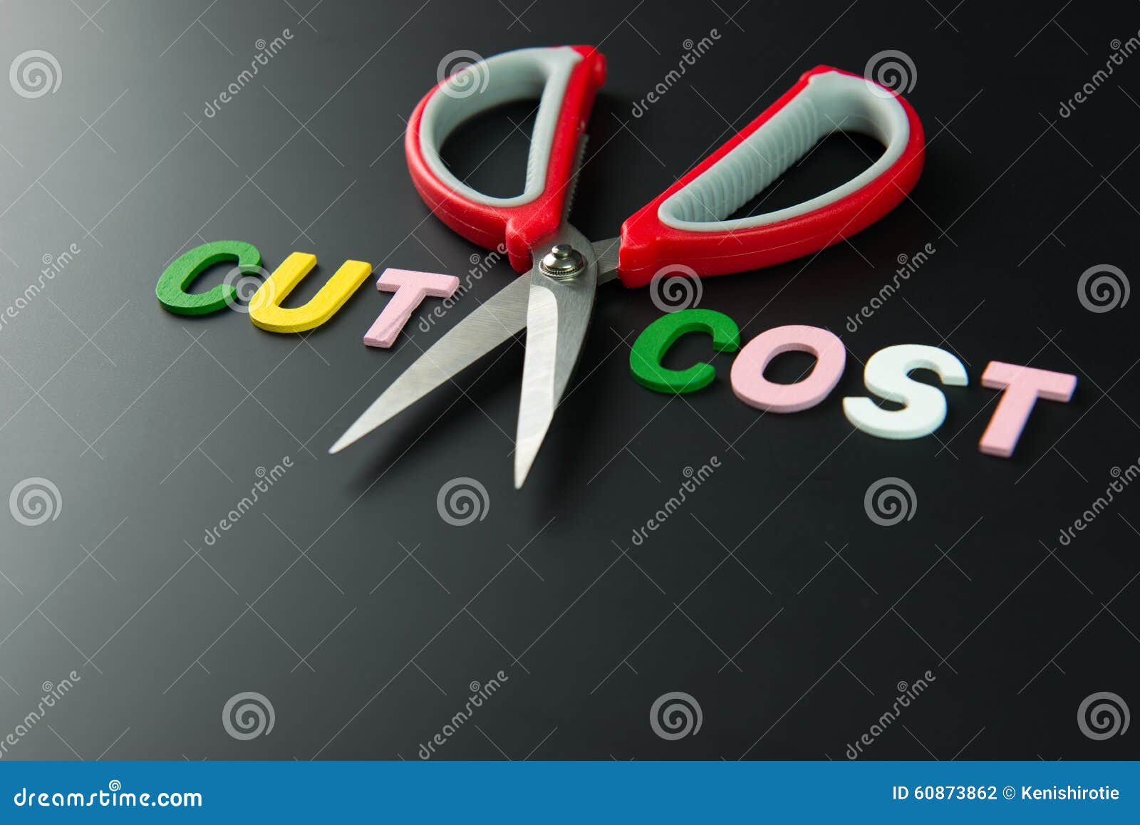 Cut cost stock photo. Image of recession, black, corporate - 60873862
