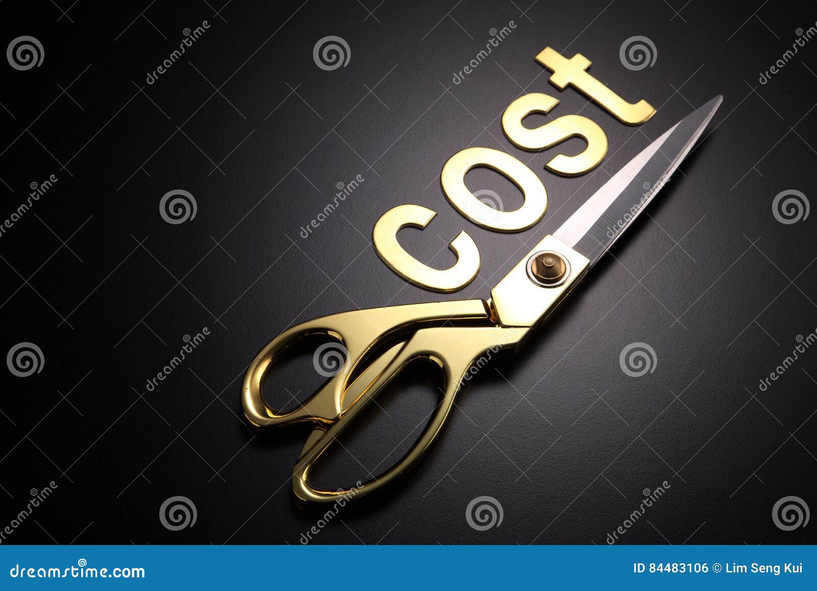 Cut cost stock photo. Image of idea, label, finance, deficit - 84483106
