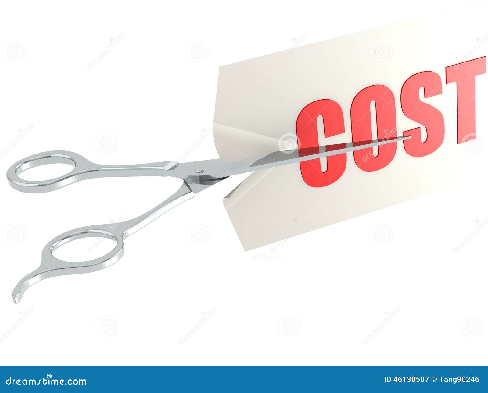 Cut cost stock illustration. Illustration of purchase - 46130507