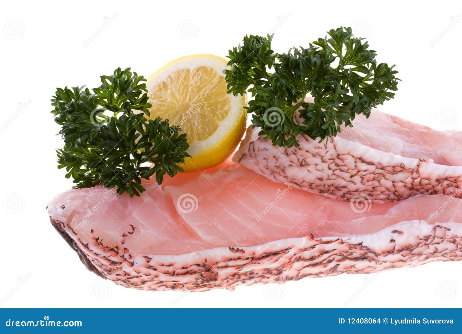 Cut fish stock photo. Image of ready, clean, seafood - 12408064