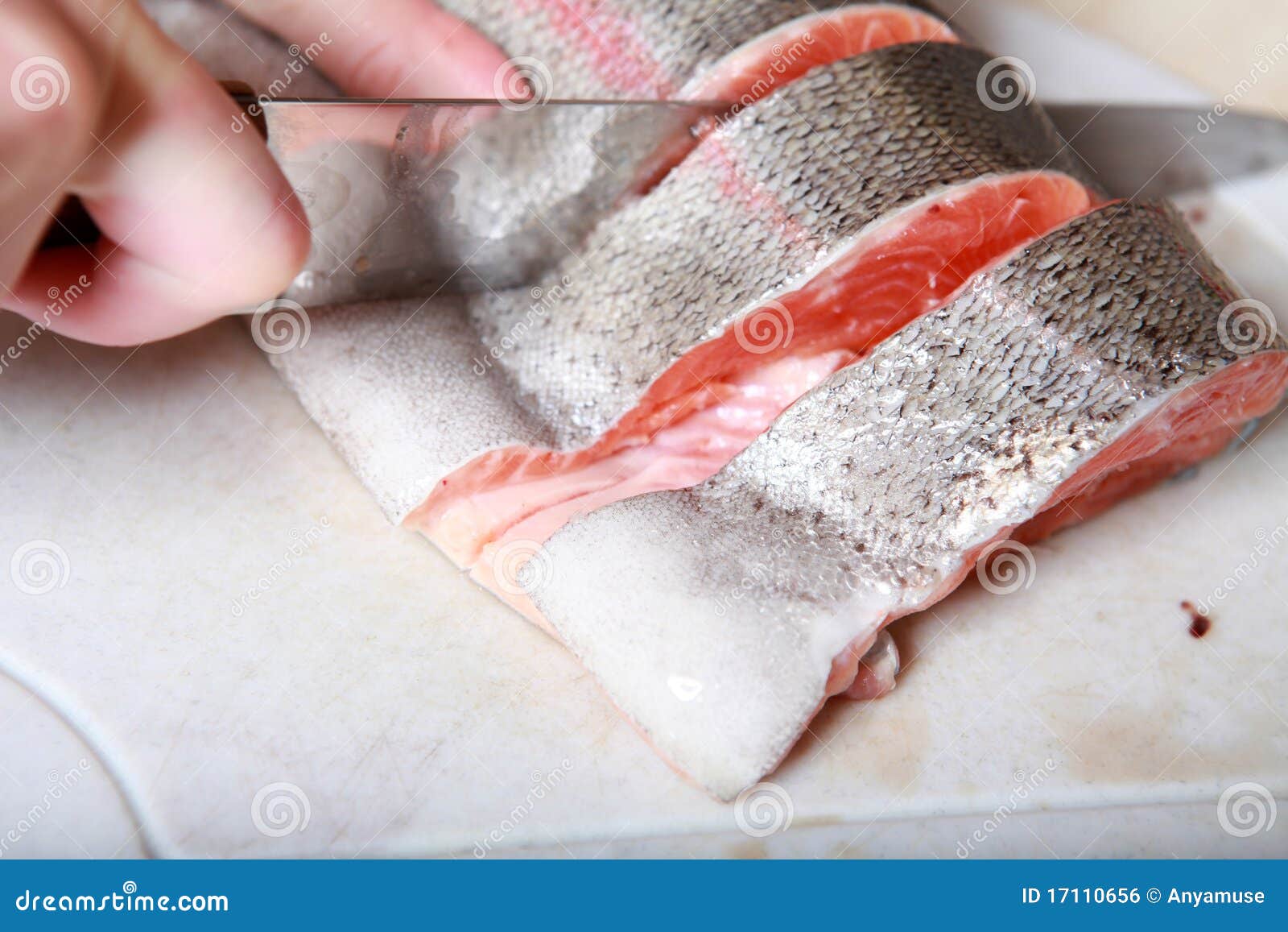 Cut fish stock photo. Image of nutrition, marine, close - 17110656