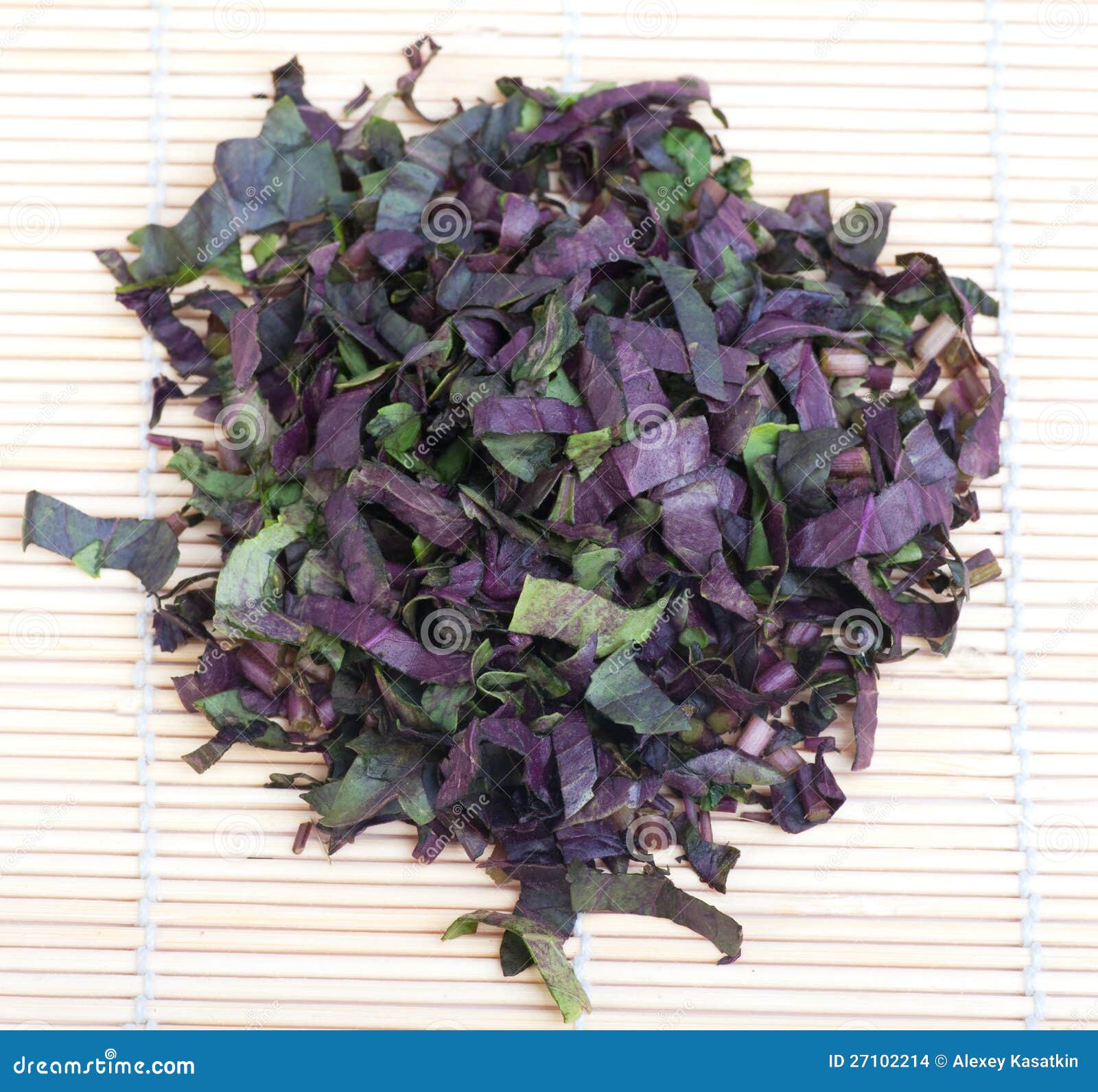 Cut fresh basil stock photo. Image of background, preparation - 27102214