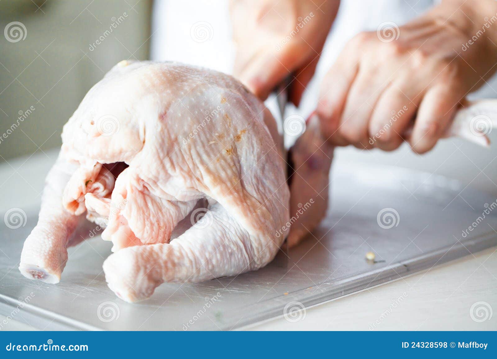 Cut fresh chicken stock photo. Image of festive, decoration - 24328598