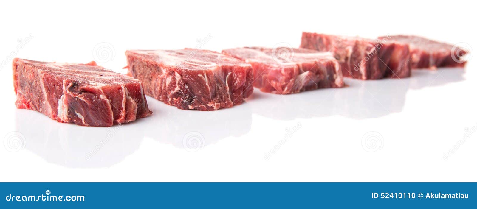 Cut Frozen Beef Meat Chunk II Stock Photo - Image of minerals, meal ...