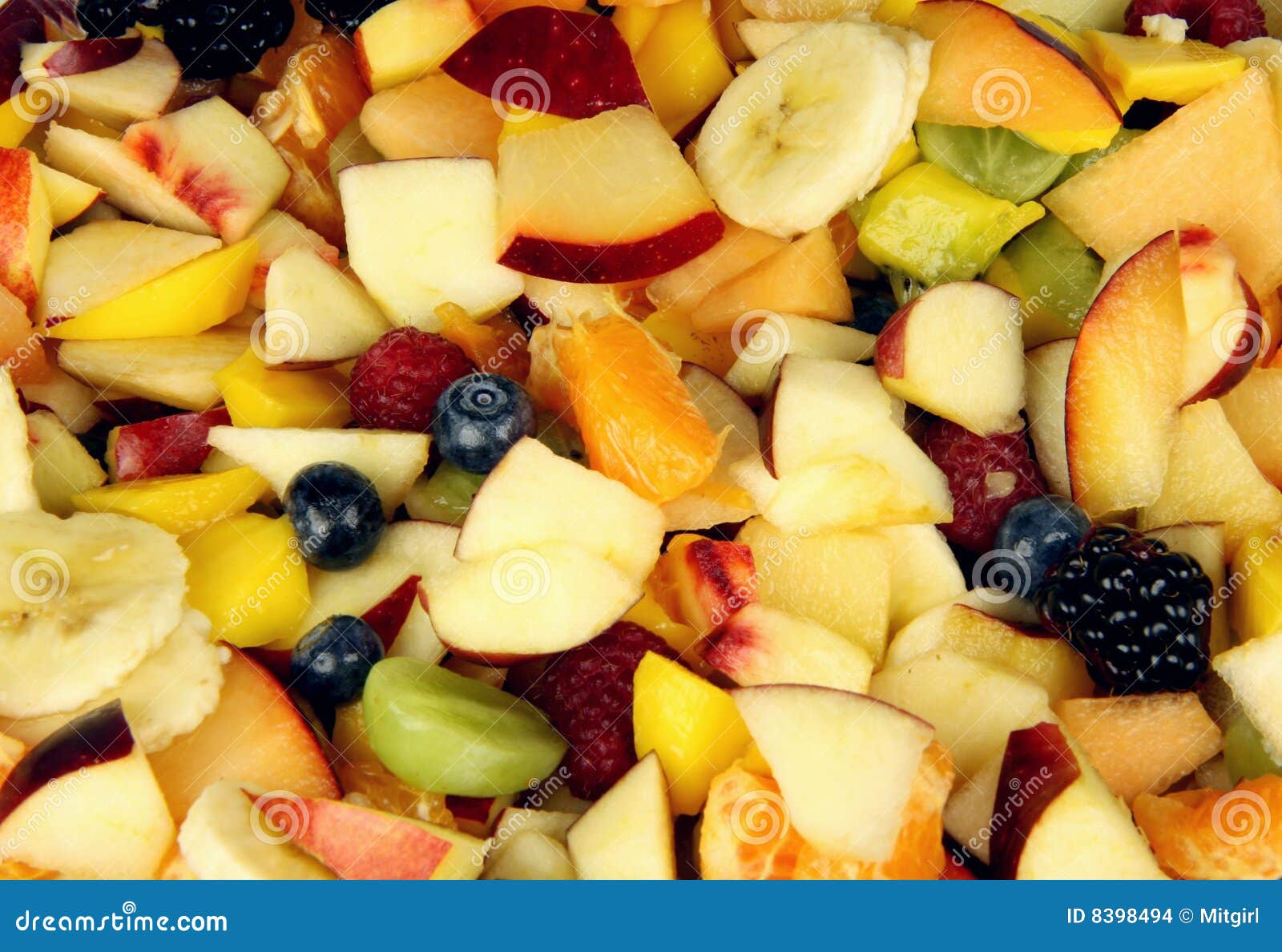 Cut Fruit Background stock photo. Image of raspberries - 8398494