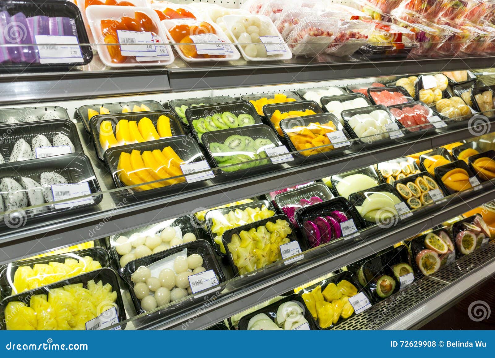 Cut fruit stock photo. Image of fruit, healthy, rack - 72629908