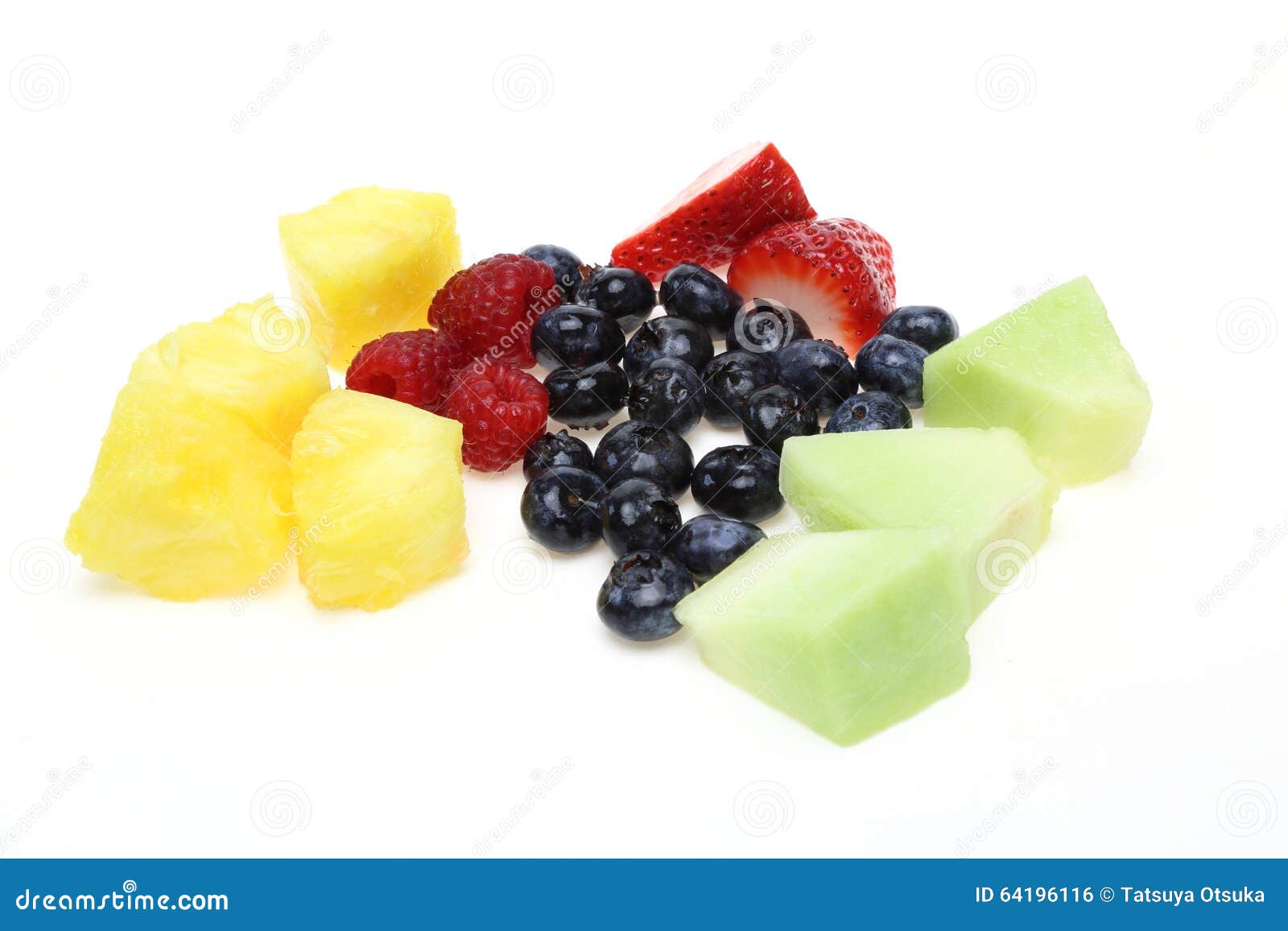 Cut fruits stock photo. Image of healthy, berry, food - 64196116