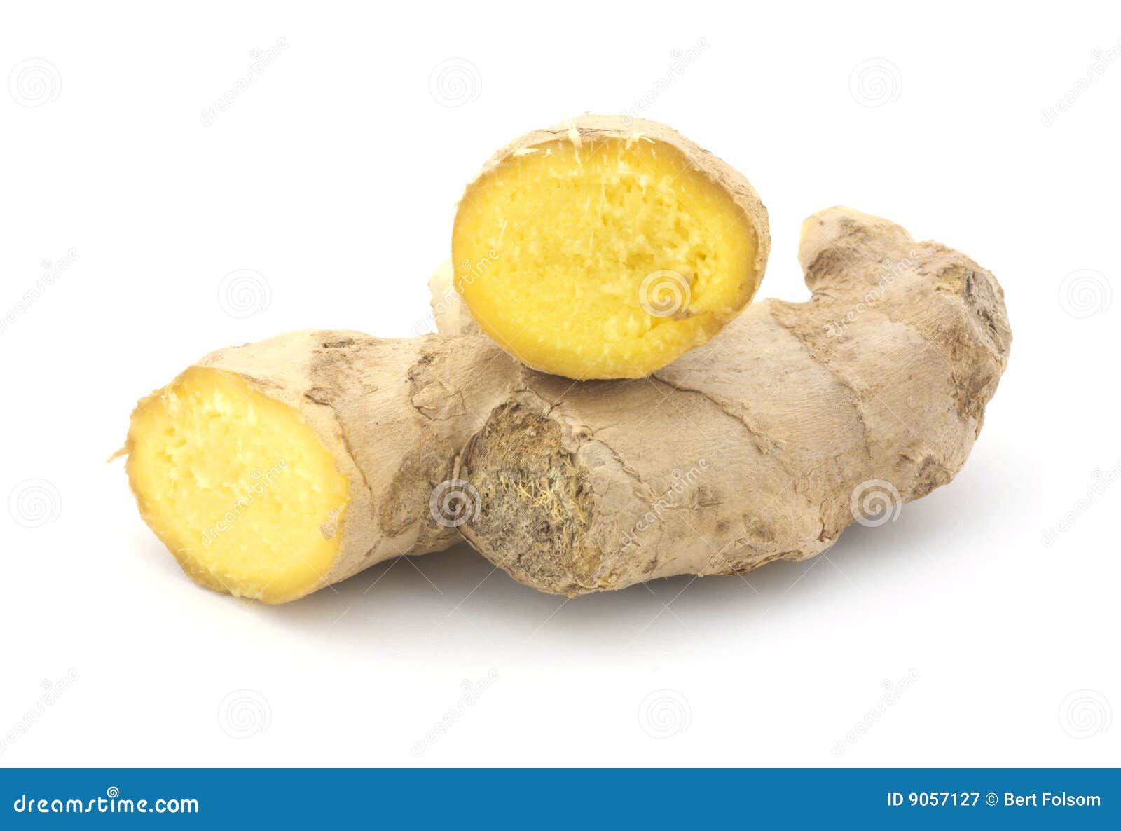 Cut ginger root stock image. Image of yellow, pulp, ginger - 9057127